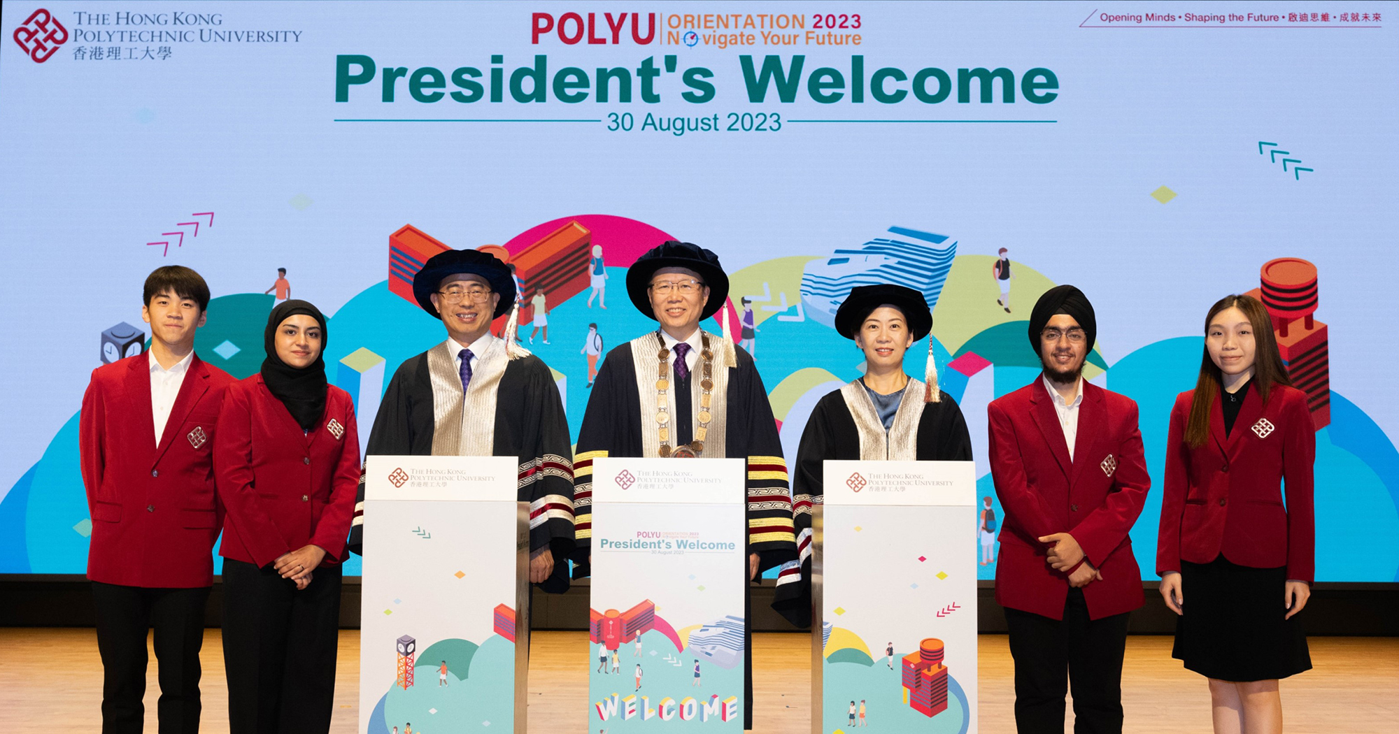 PolyU welcomes freshmen by hosting PolyU Orientation Info Day | The ...