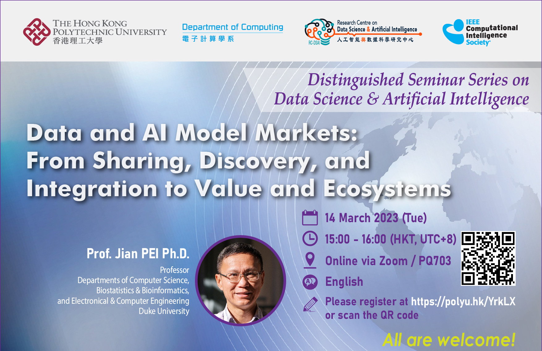 Distinguished Seminar Series on Data Science & Artificial Intelligence ...