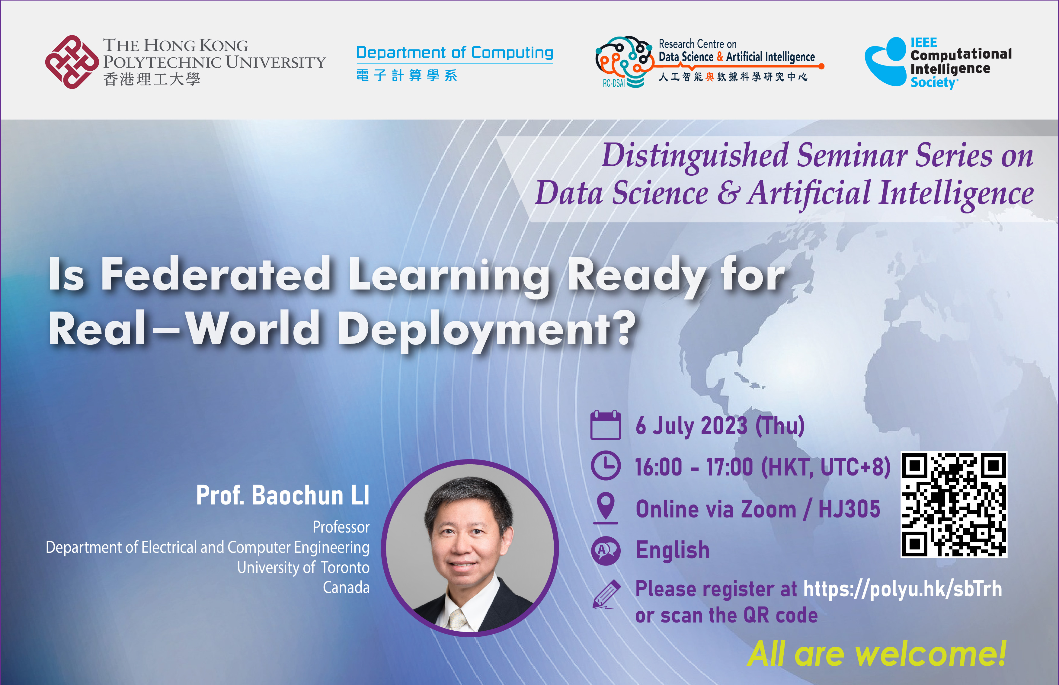 Distinguished Seminar Series on Data Science & Artificial Intelligence ...