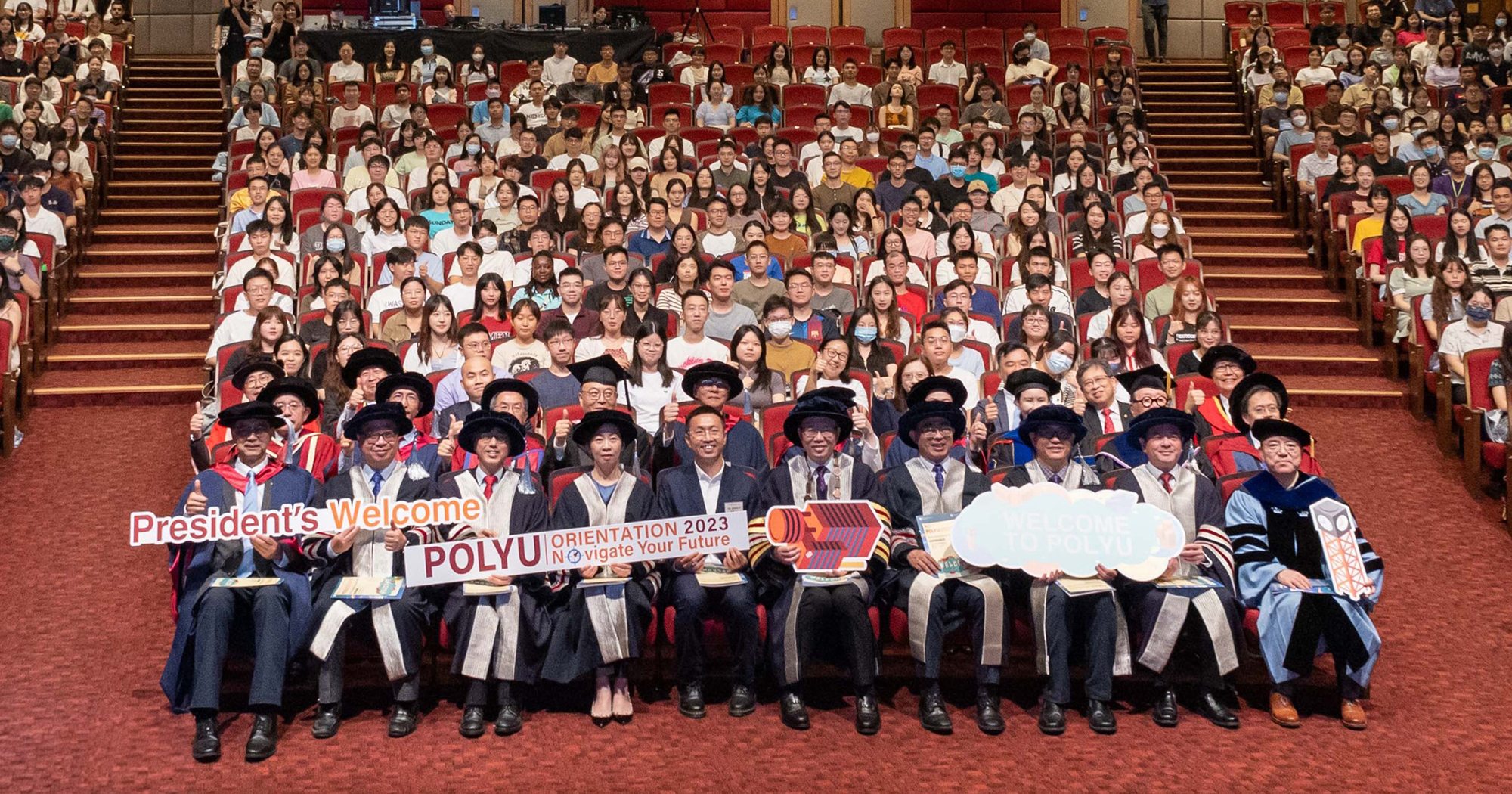 PolyU Main Entrance Unveiling Ceremony marks a key milestone in the ...