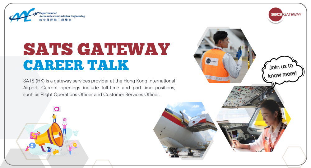 AAE - SATS HK Career Talk | Flight Operations Officer and Customer ...