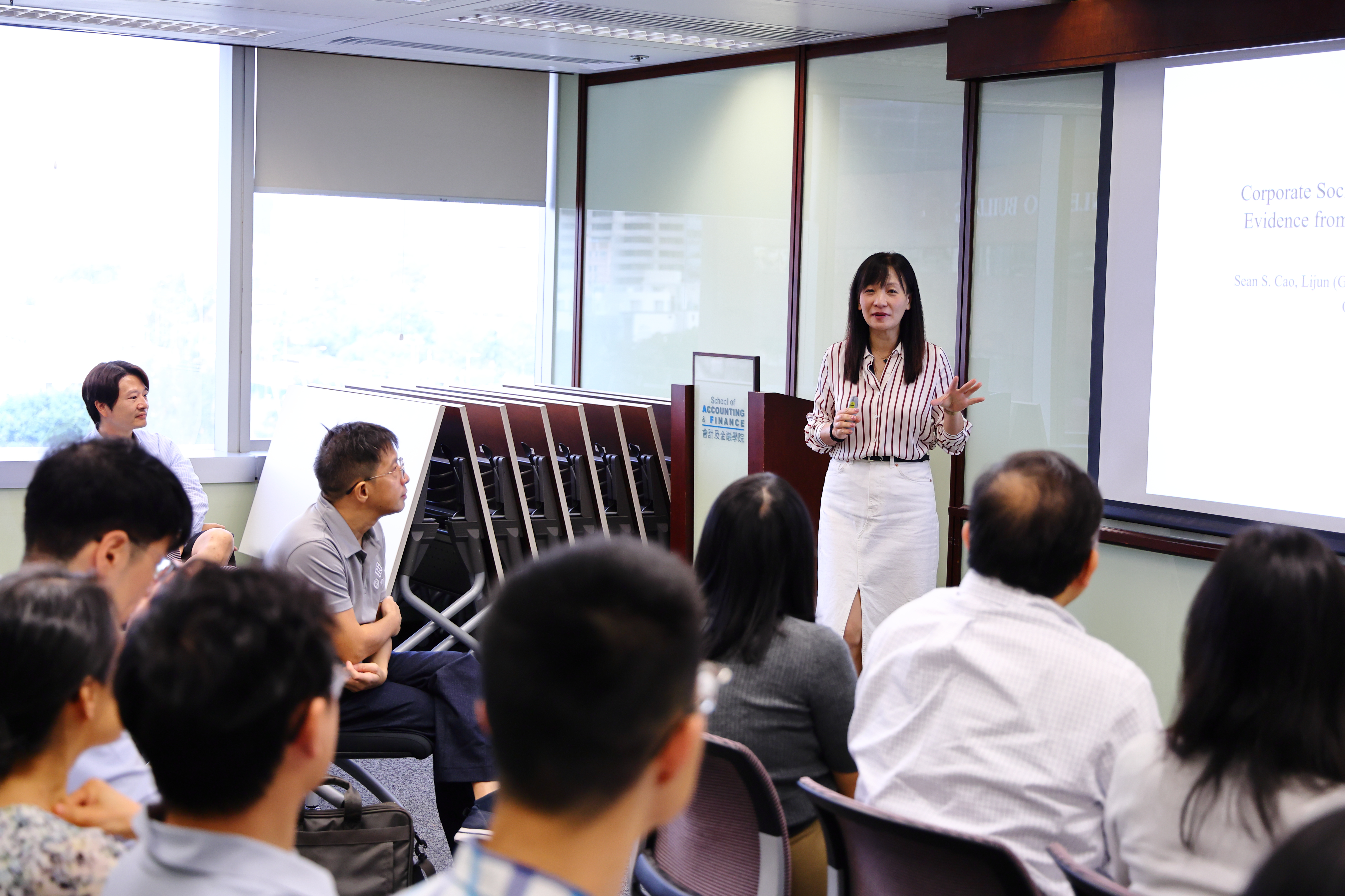 Research Seminar by Prof. Susan Shu from Boston College | School of ...