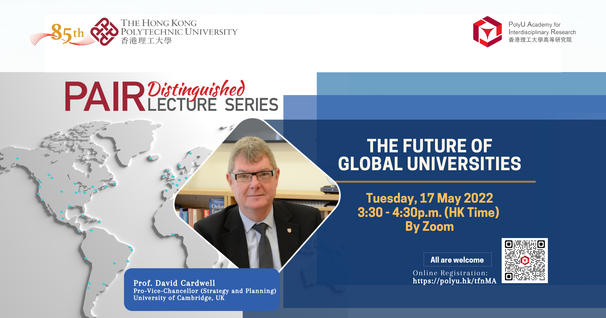 PAIR Distinguished Lecture Series: The Future of Global Universities ...