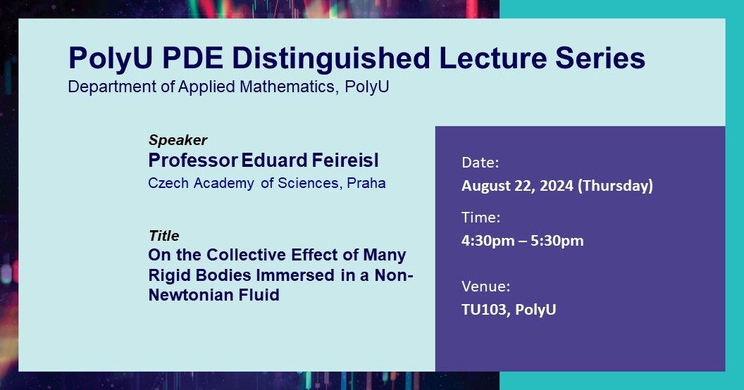 On the Collective Effect of Many Rigid Bodies Immersed in a Non-Newtonian Fluid | Department of ...