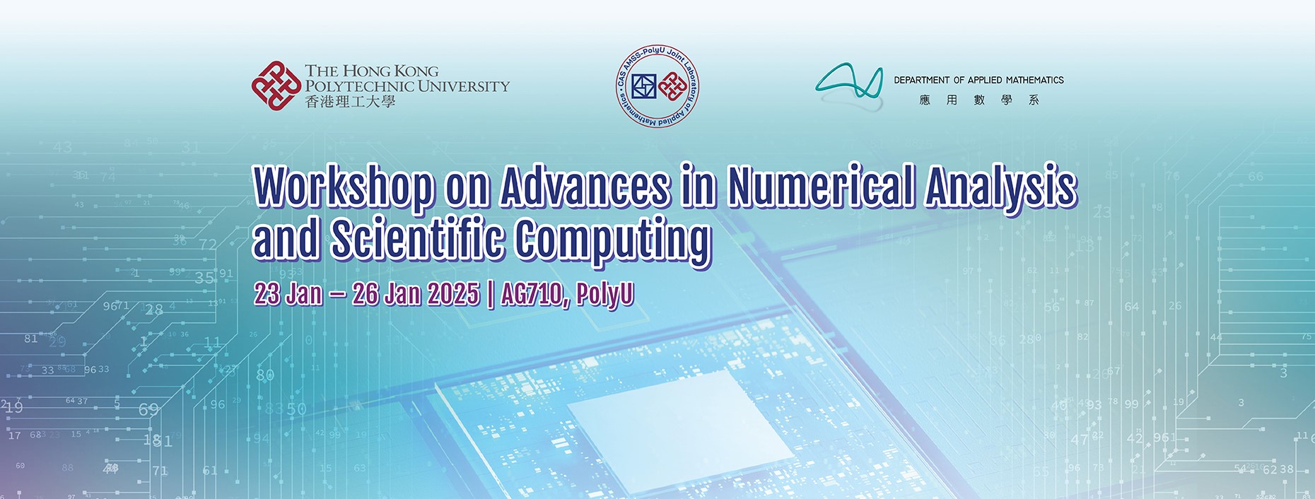 Workshop on Advances in Numerical Analysis and Scientific Computing | Department of Applied ...