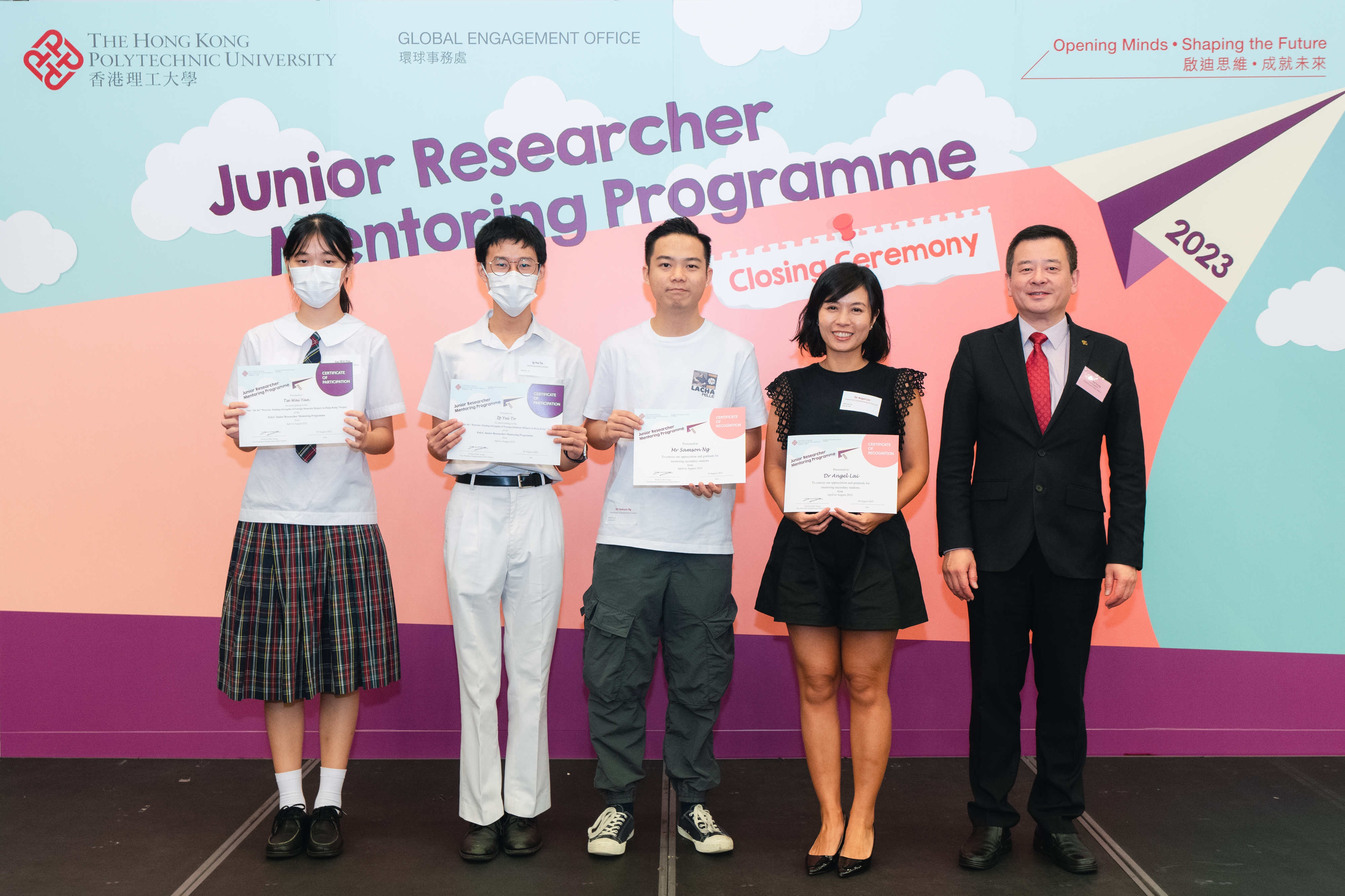 Junior Researcher Mentoring Programme 2023 Closing Ceremony ...