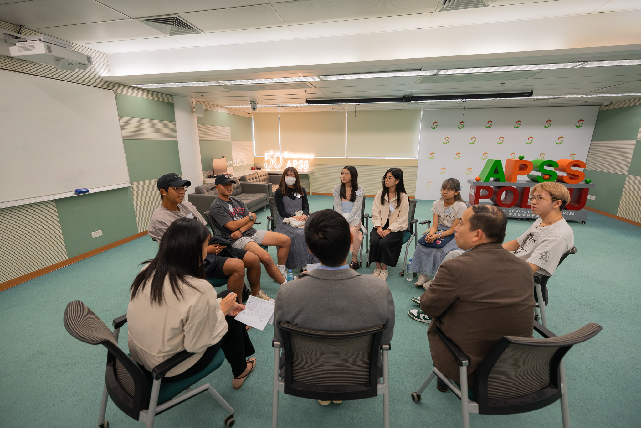 PolyU Entry Scholarship Awardees: Embarking on a New Journey in APSS ...