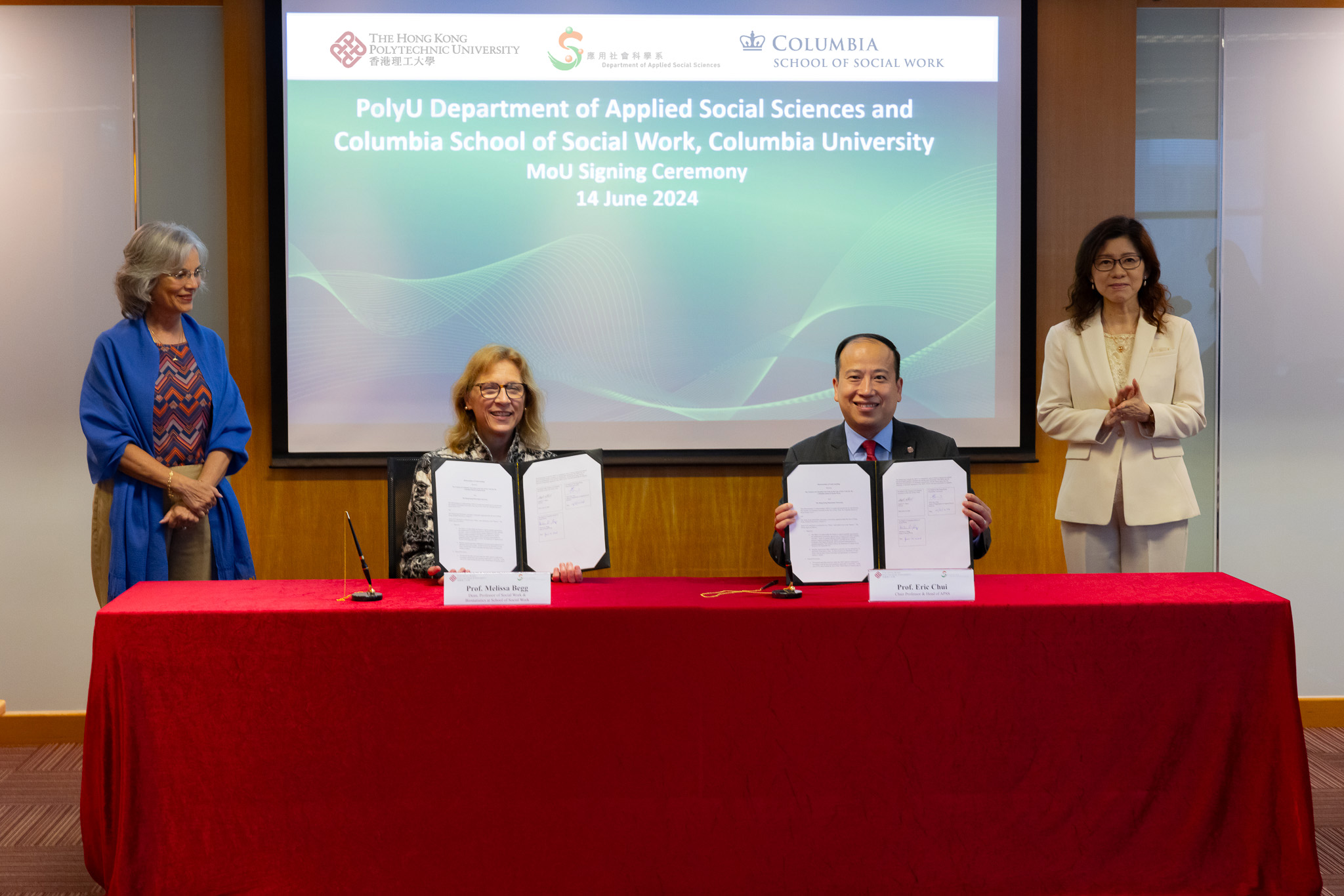 PolyU's APSS and Columbia University's School of Social Work Forge ...