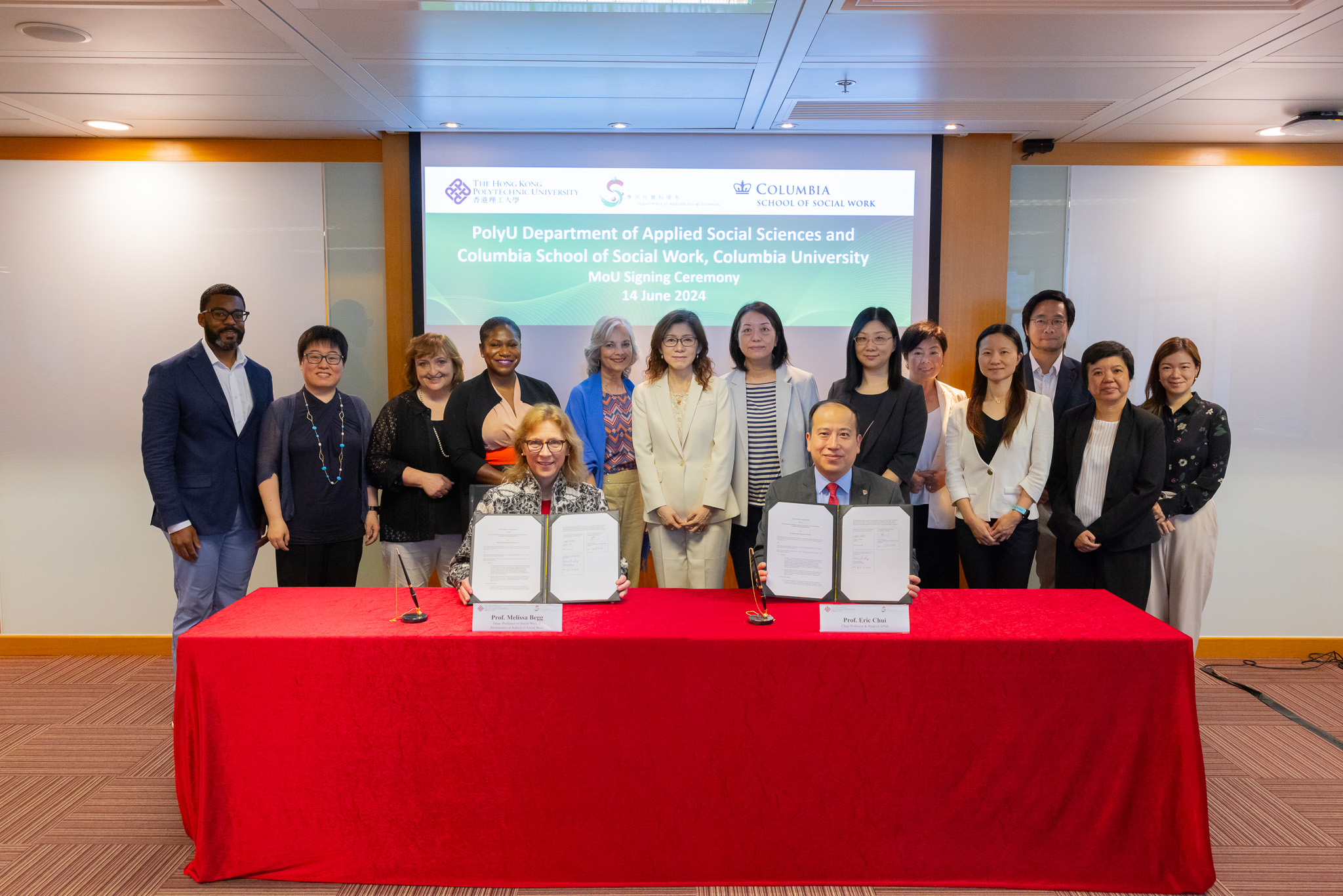 PolyU's APSS and Columbia University's School of Social Work Forge ...