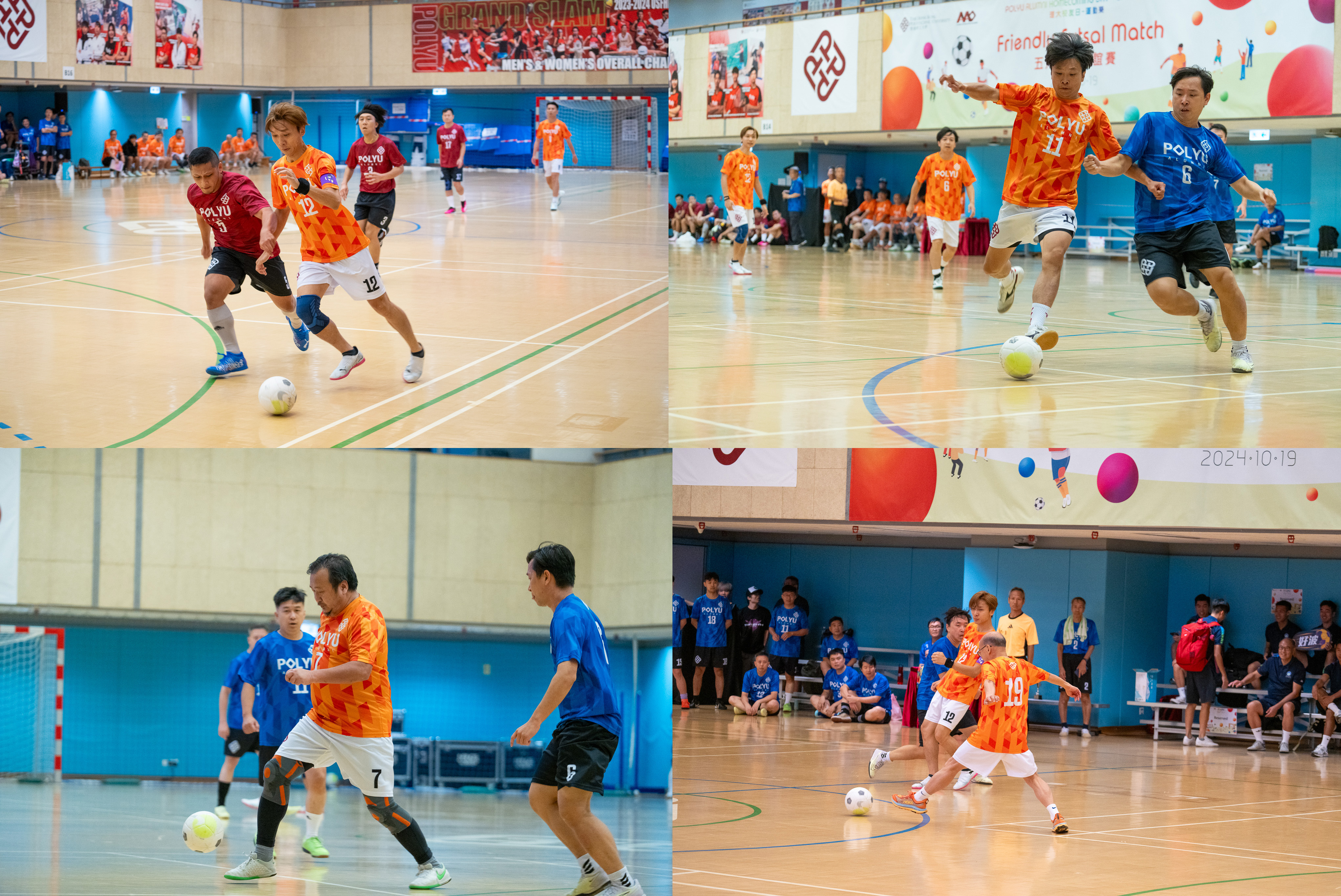APSSGA Joined a Friendly Futsal Match in the PolyU Alumni Homecoming ...