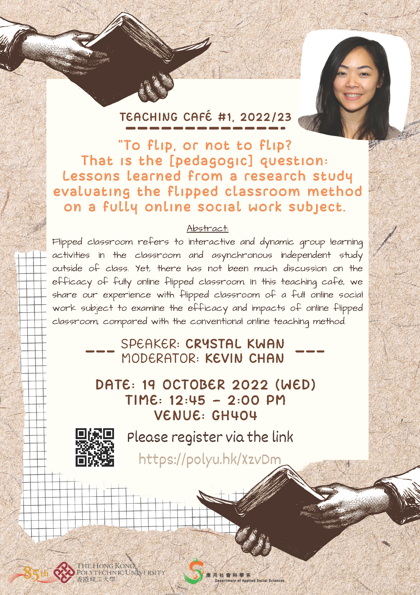 TEACHING CAFÉ #1, 2022/23 | Department of Applied Social Sciences