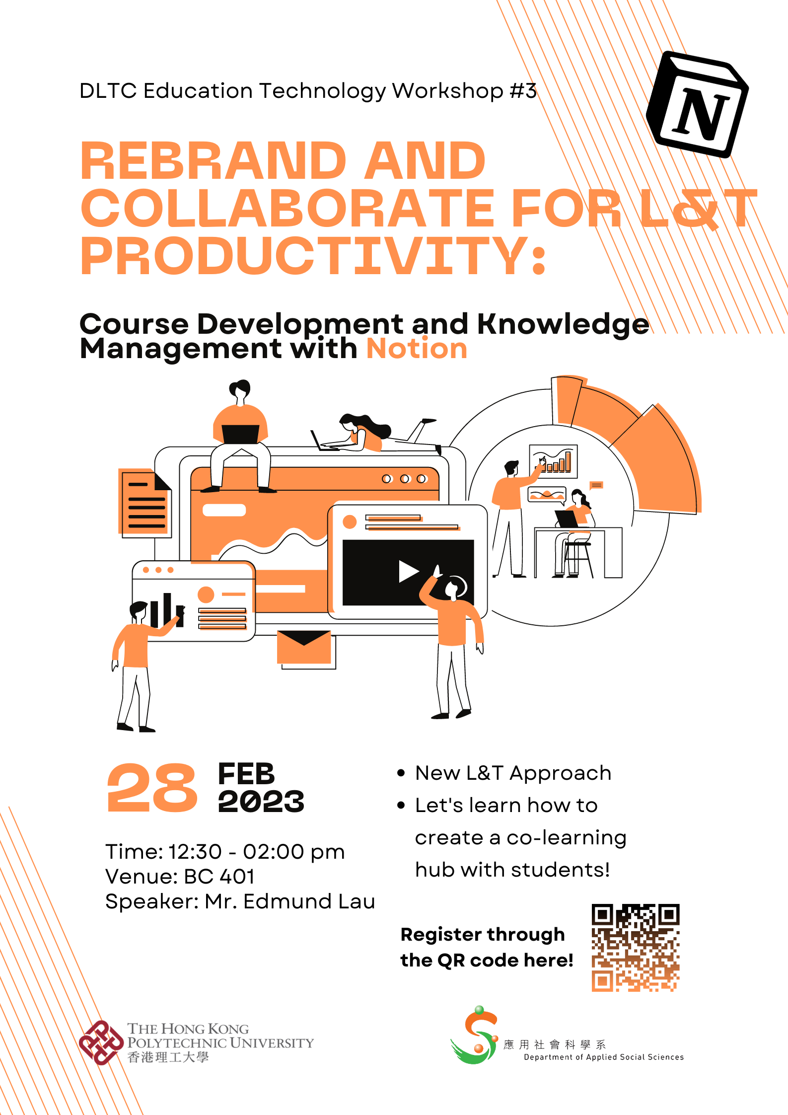 DLTC Education Technology Workshop #3 | Department of Applied Social ...