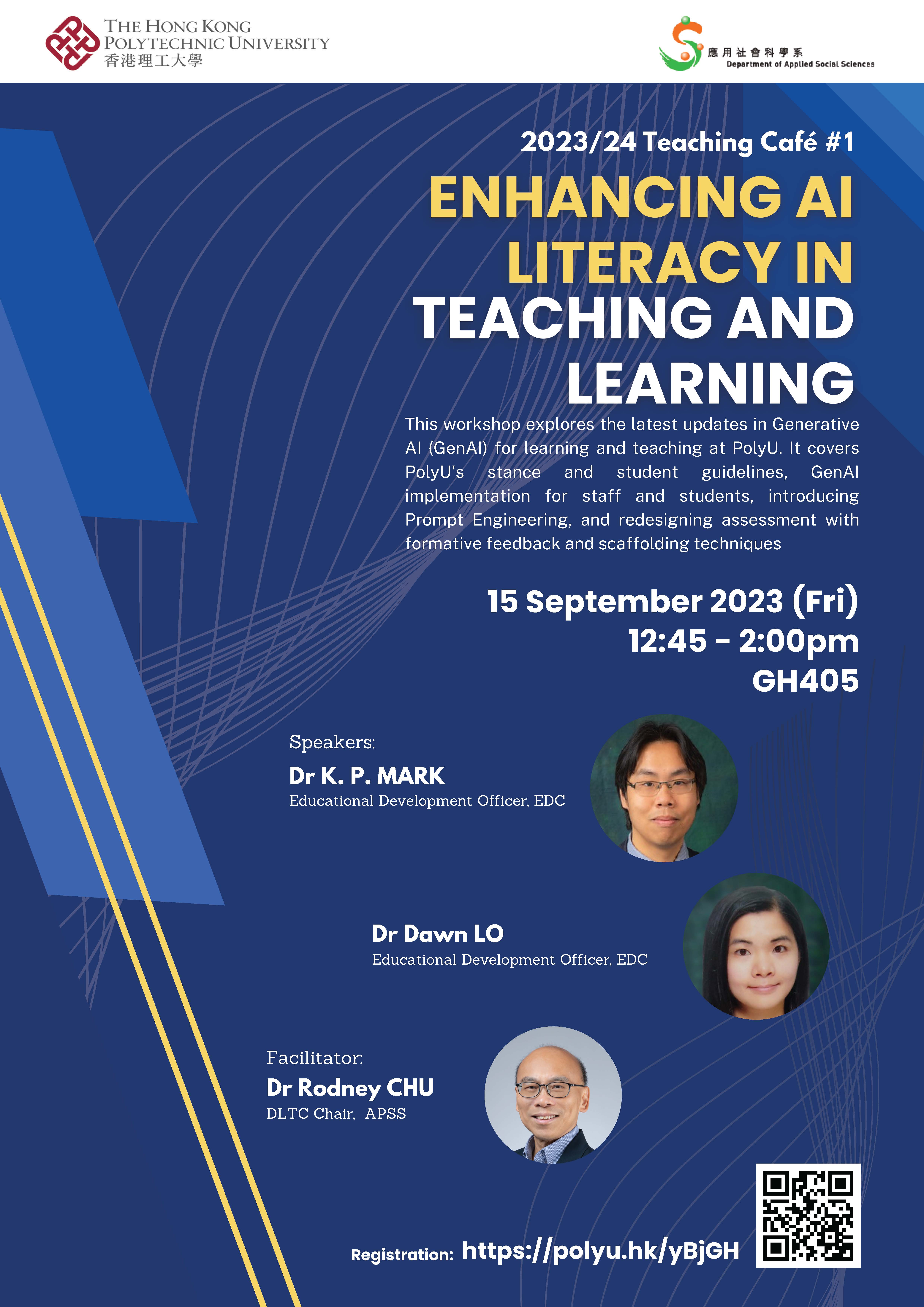 TEACHING CAFÉ #1, 2023/24 | Department of Applied Social Sciences