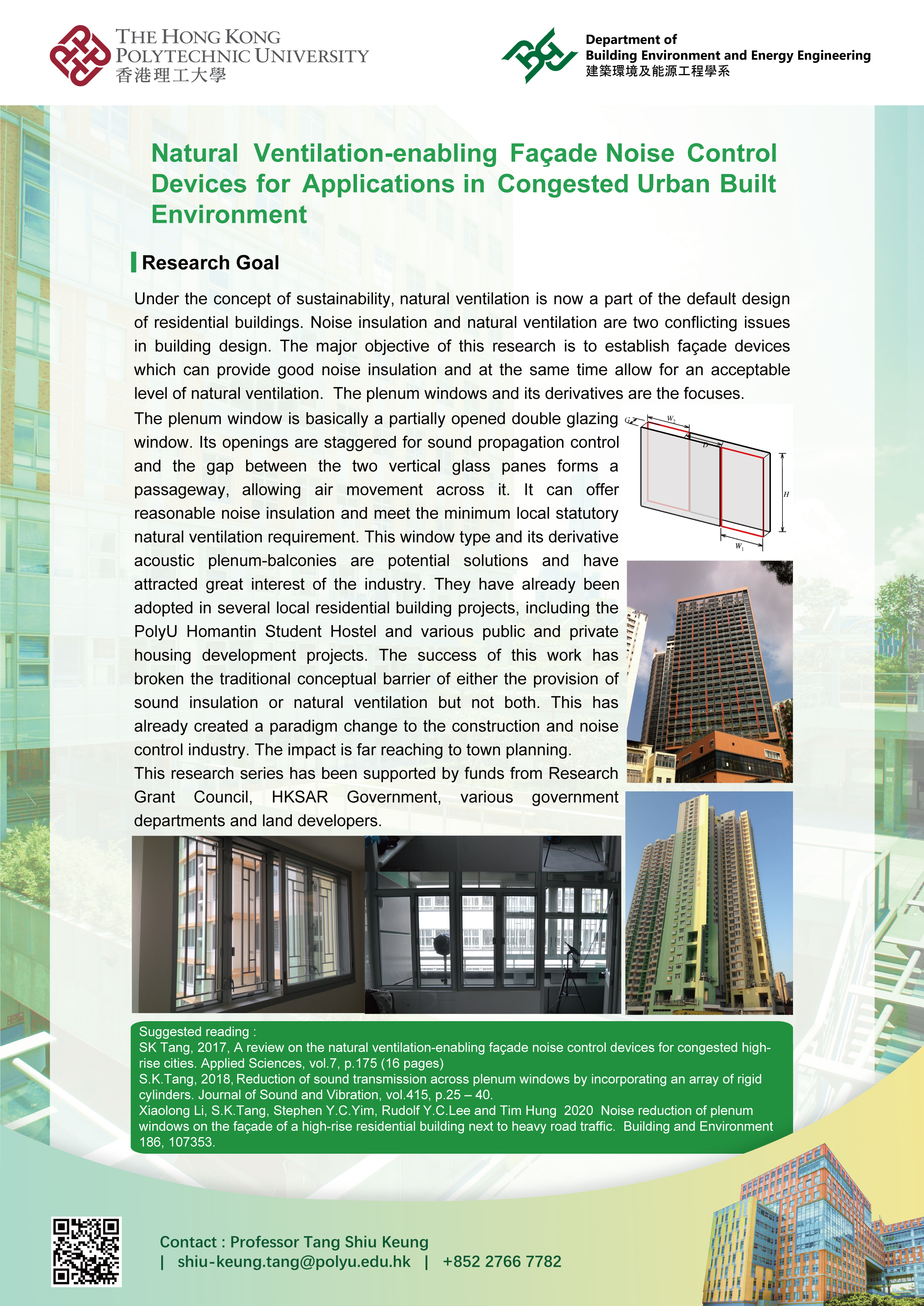BEEE Poster | Department of Building Environment and Energy Engineering
