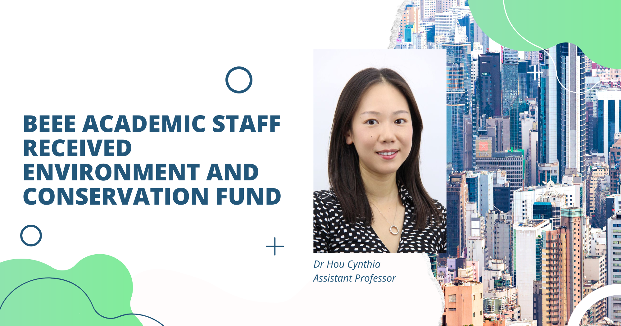 BEEE Academic Staff Received Environment and Conservation Fund ...