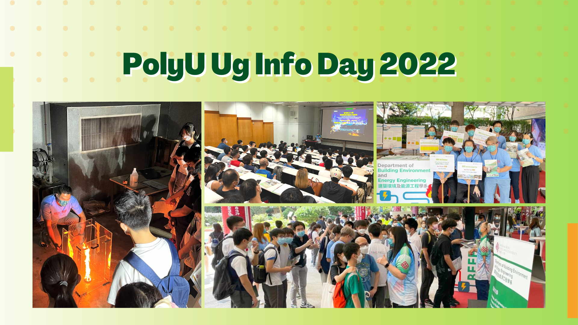 PolyU Info Day 2022 - BEEE Activities on 8 October 2022 | Department of ...