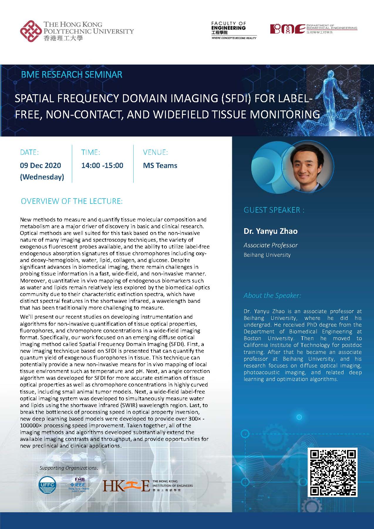 Spatial Frequency Domain Imaging (SFDI) for Label-free, Non-contact ...