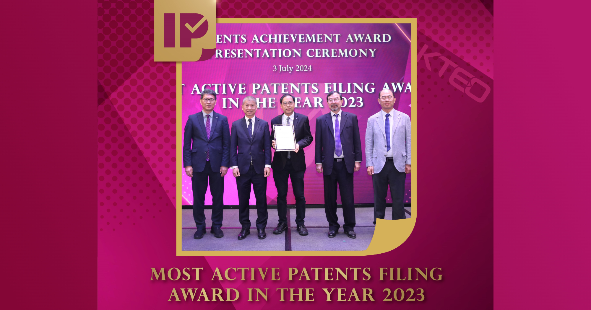 PolyU BME and Ir Professor Yongping Zheng receive PolyU Patents ...
