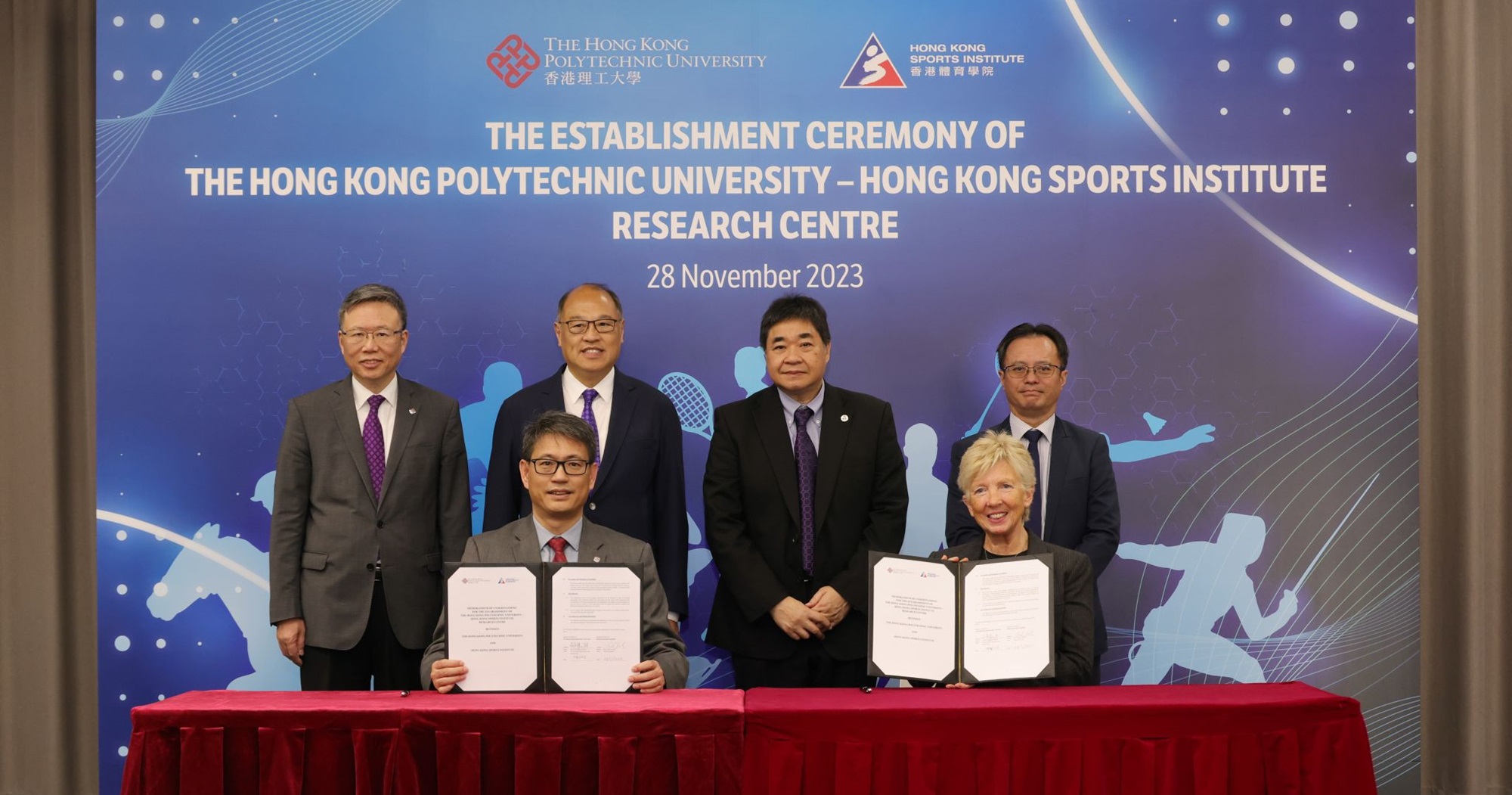 PolyU and HKSI to establish joint research centre for advancing sports and technology ...