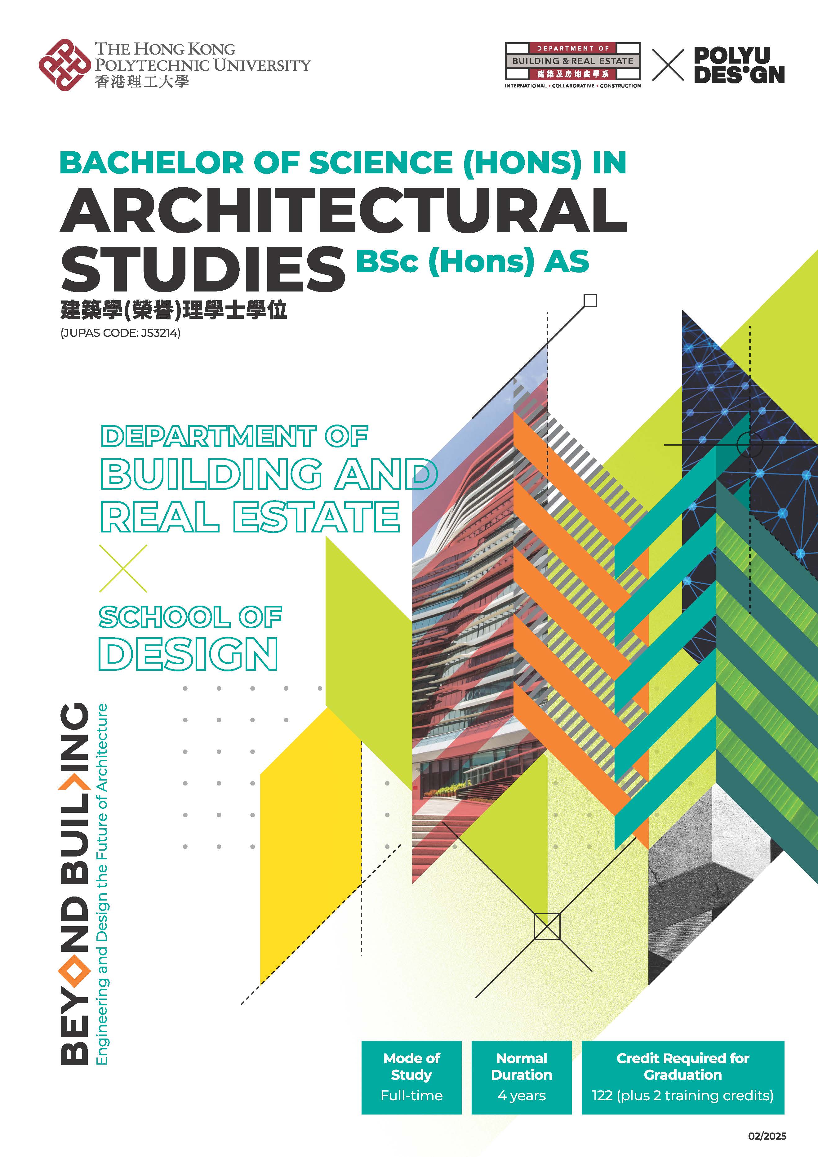 Bachelors of Science (Honours) in Architectural Studies-JS3214 ...