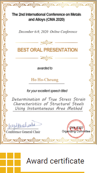 Congratulations to Award Winners | Department of Civil and ...