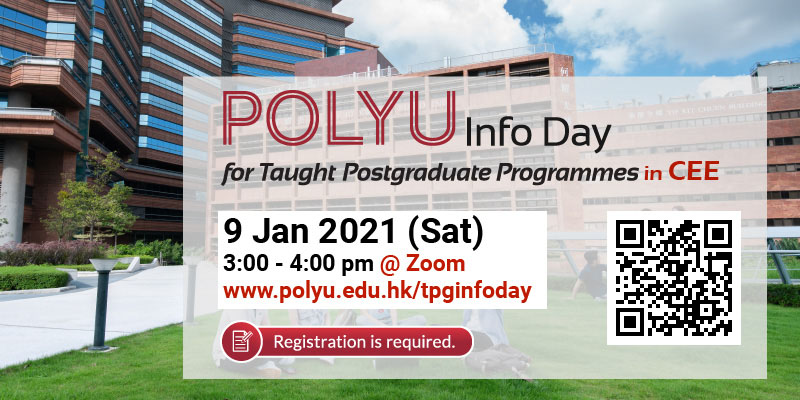 PolyU Info Day for Taught Postgraduate Programmes 2021 | Department of ...