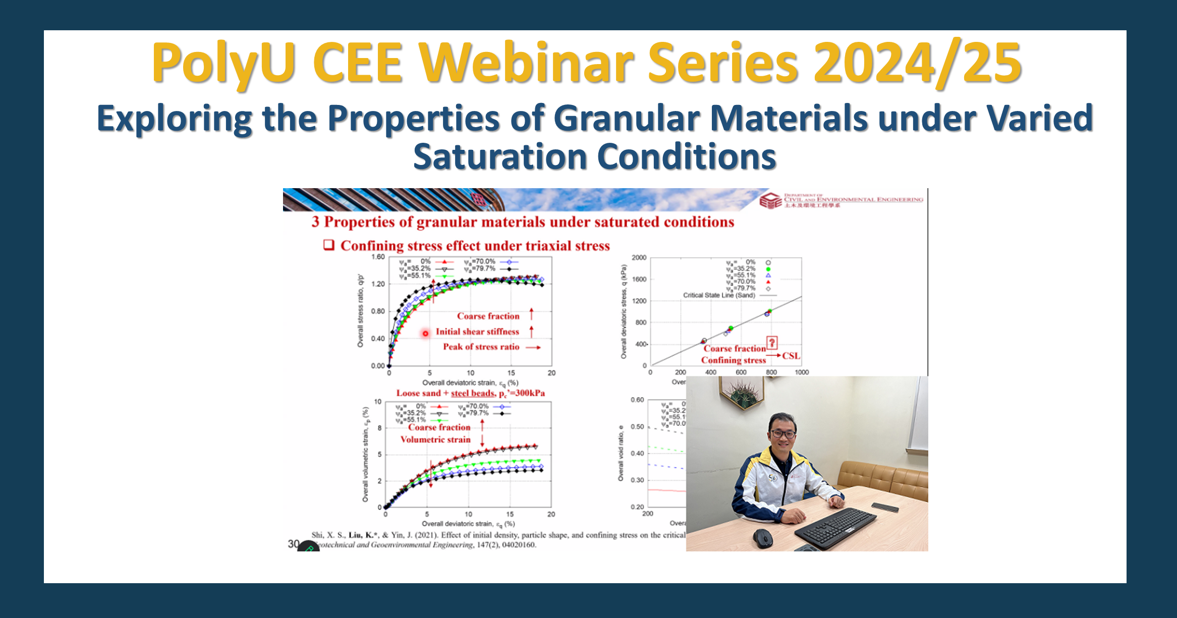 PolyU CEE Webinar Series: Exploring the Properties of Granular ...