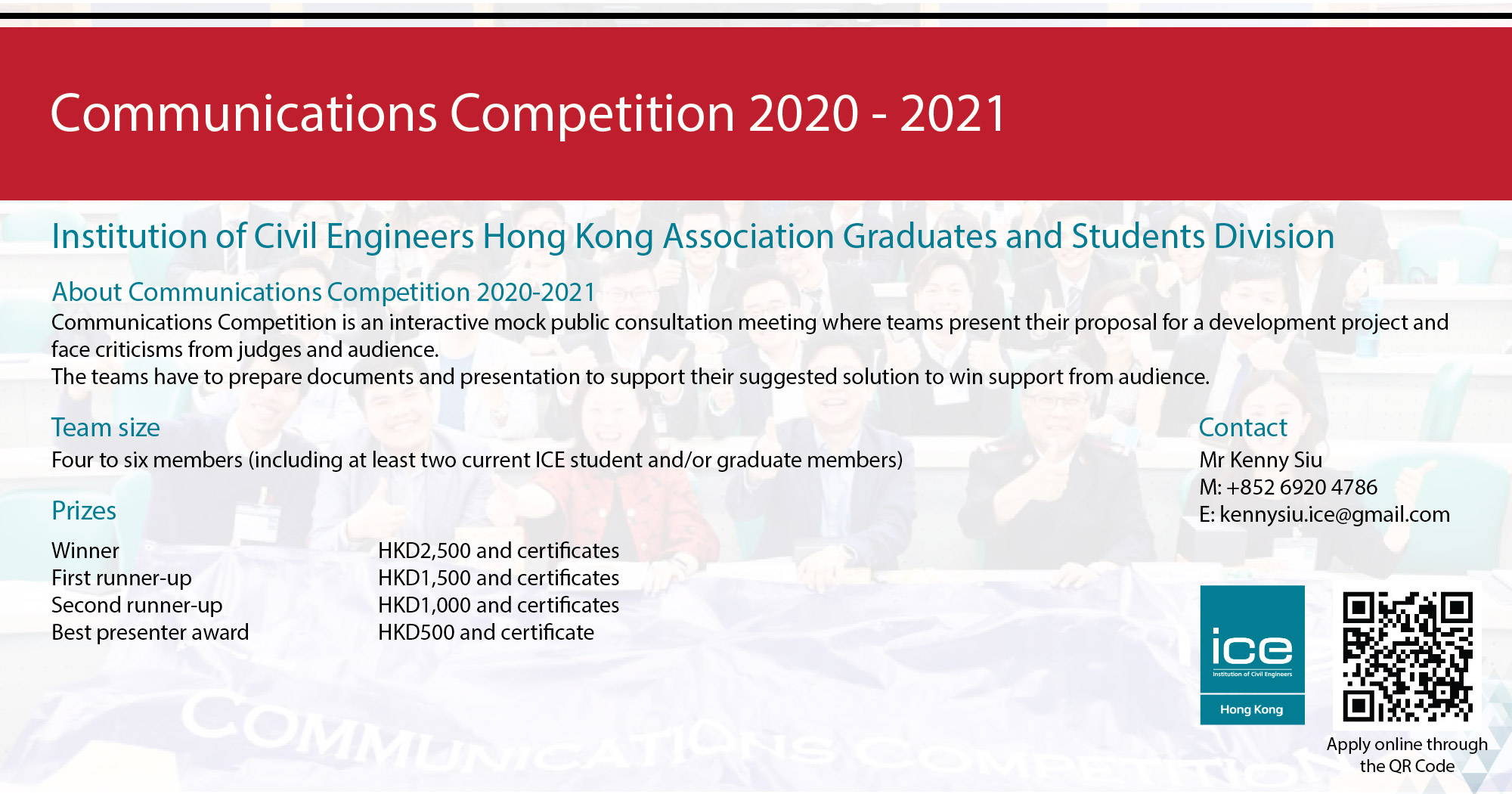 ICE Communication Competition 2020 - 2021 | Department of Civil and ...