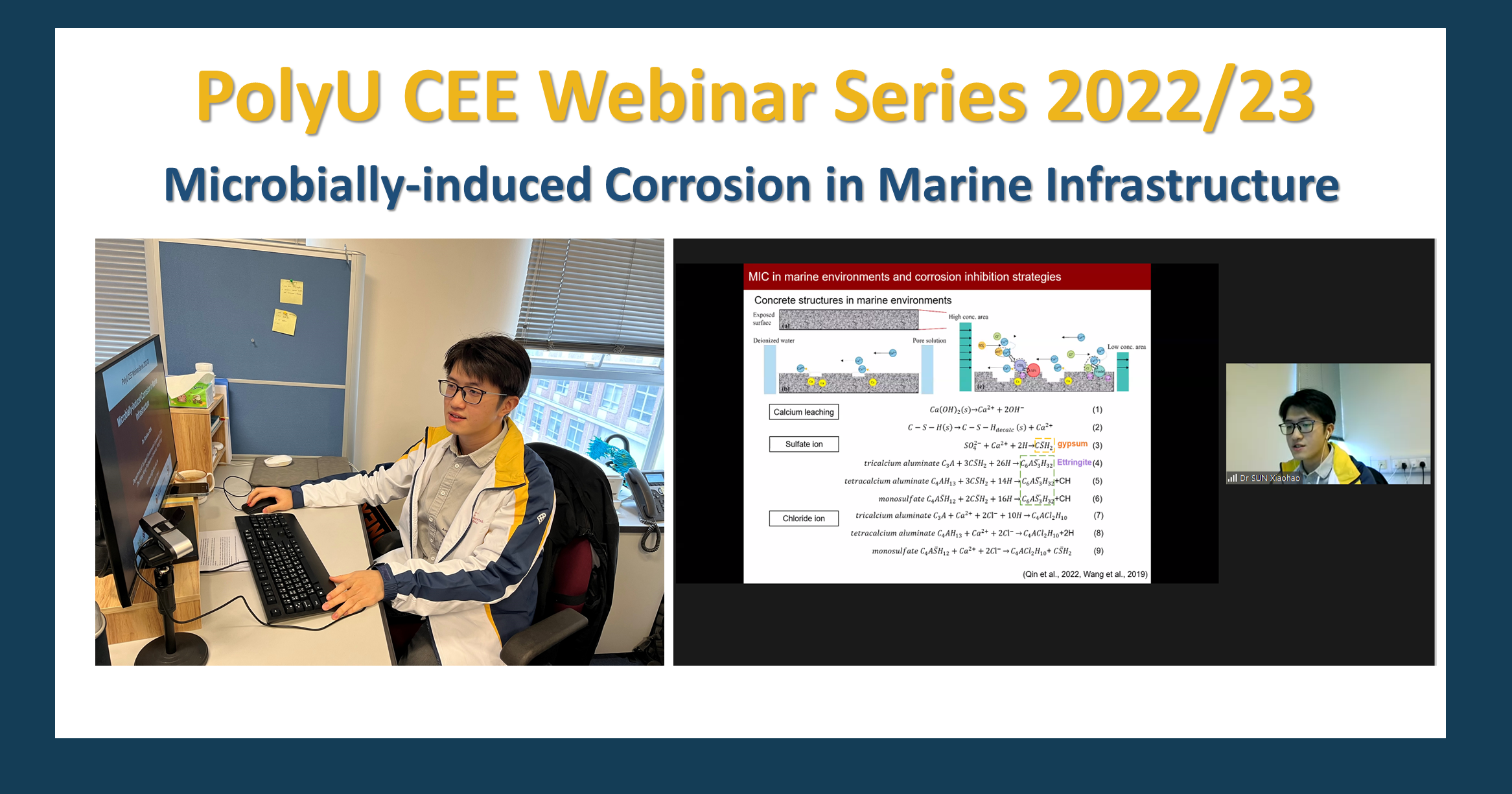 PolyU CEE Webinar Series: Microbially-induced Corrosion in Marine ...