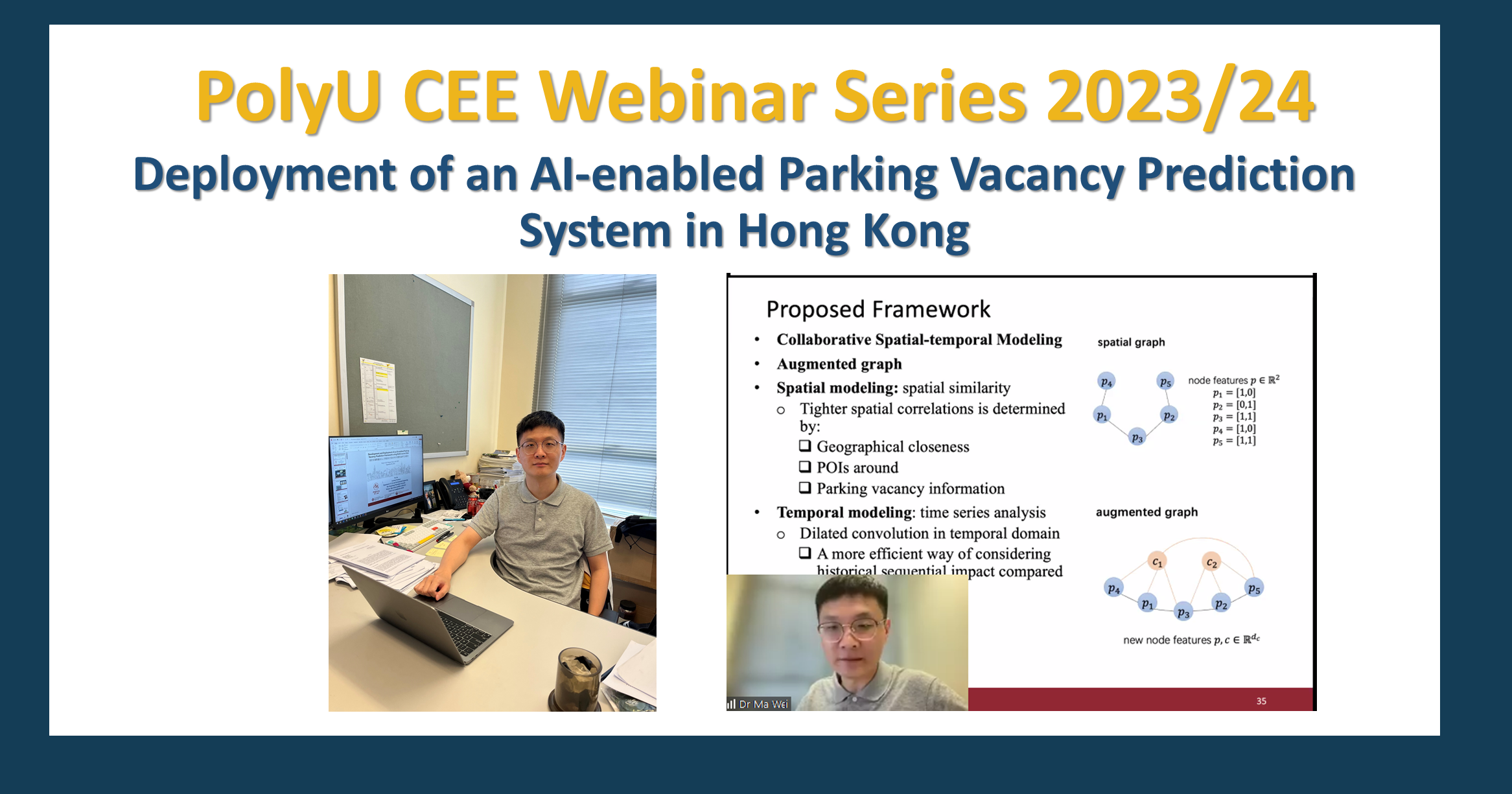 PolyU CEE Webinar Series: Deployment of an AI-enabled Parking Vacancy ...