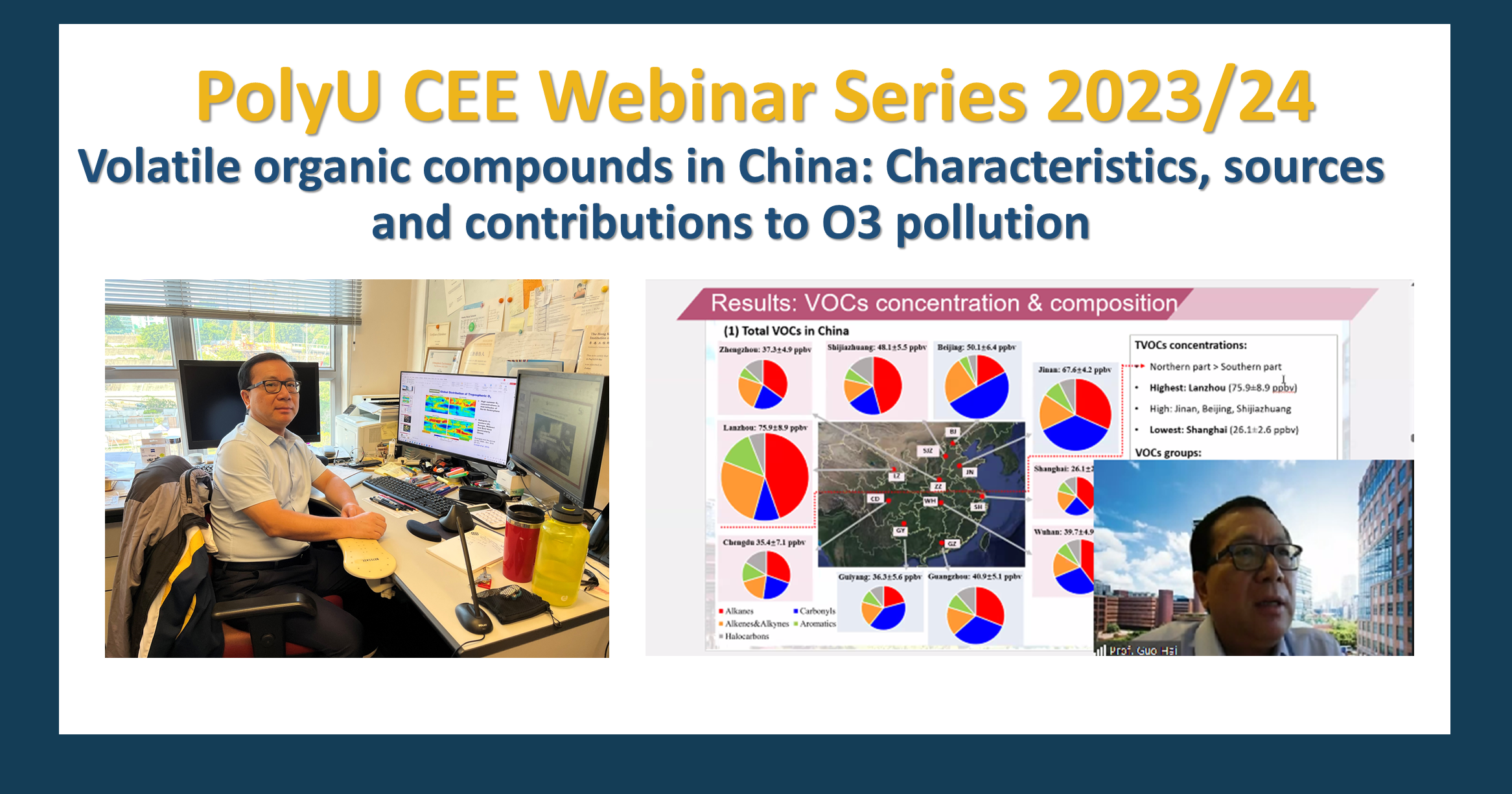 PolyU CEE Webinar Series: Volatile organic compounds in China ...