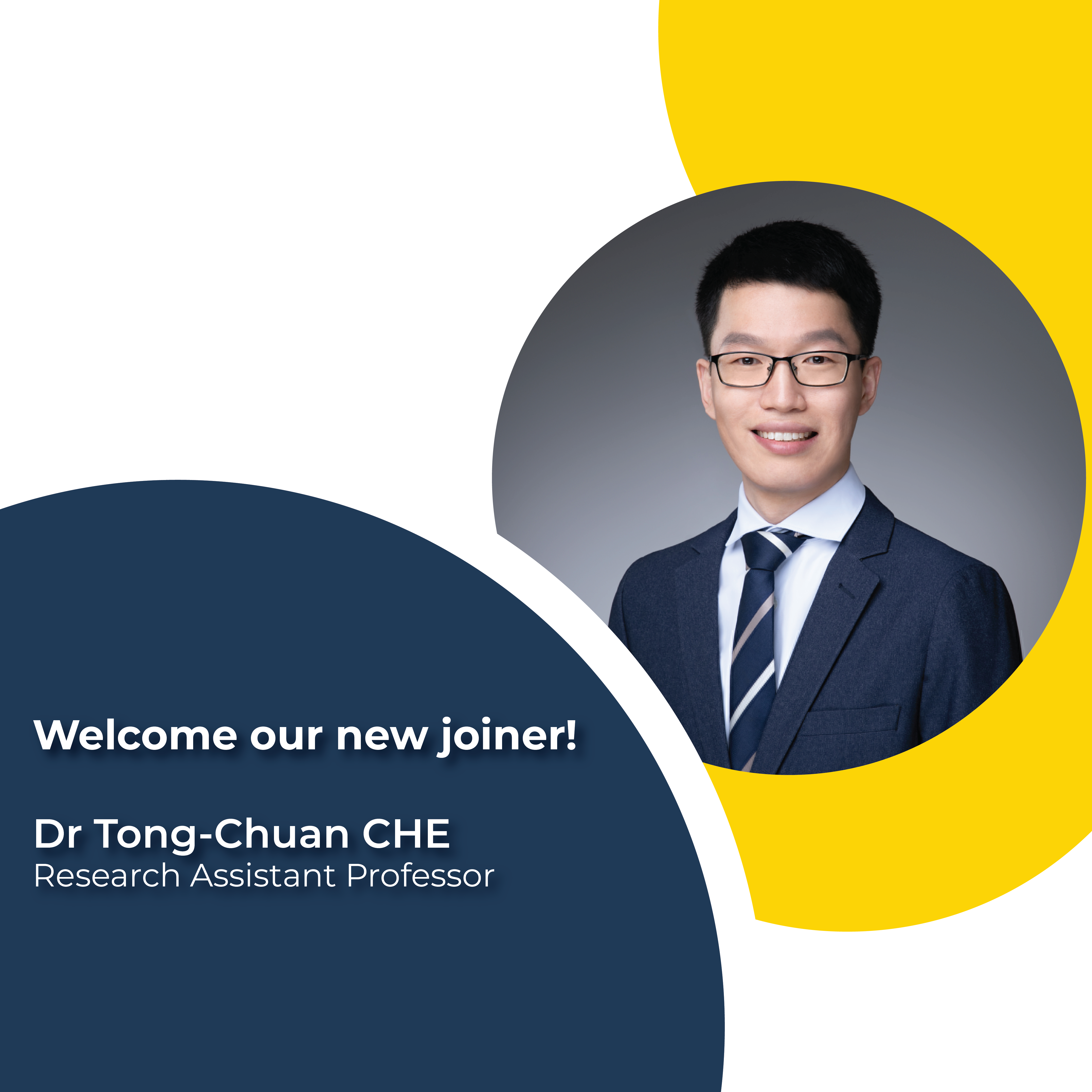 New joiner - Dr Tong-Chuan CHE | Department of Civil and Environmental ...