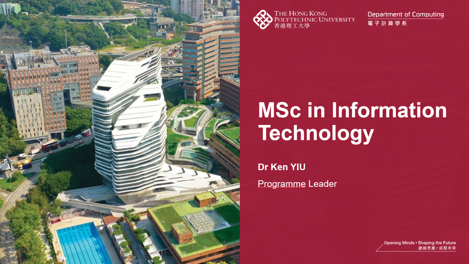 Master of Science in Information Technology - Info Seminar | Department ...