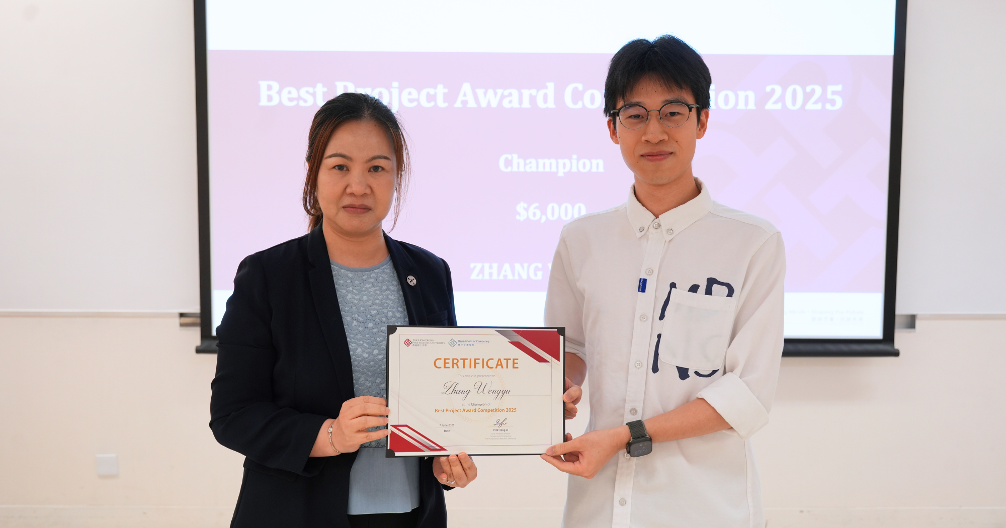 COMP Best Project Award Competition 2025 | Department of Computing