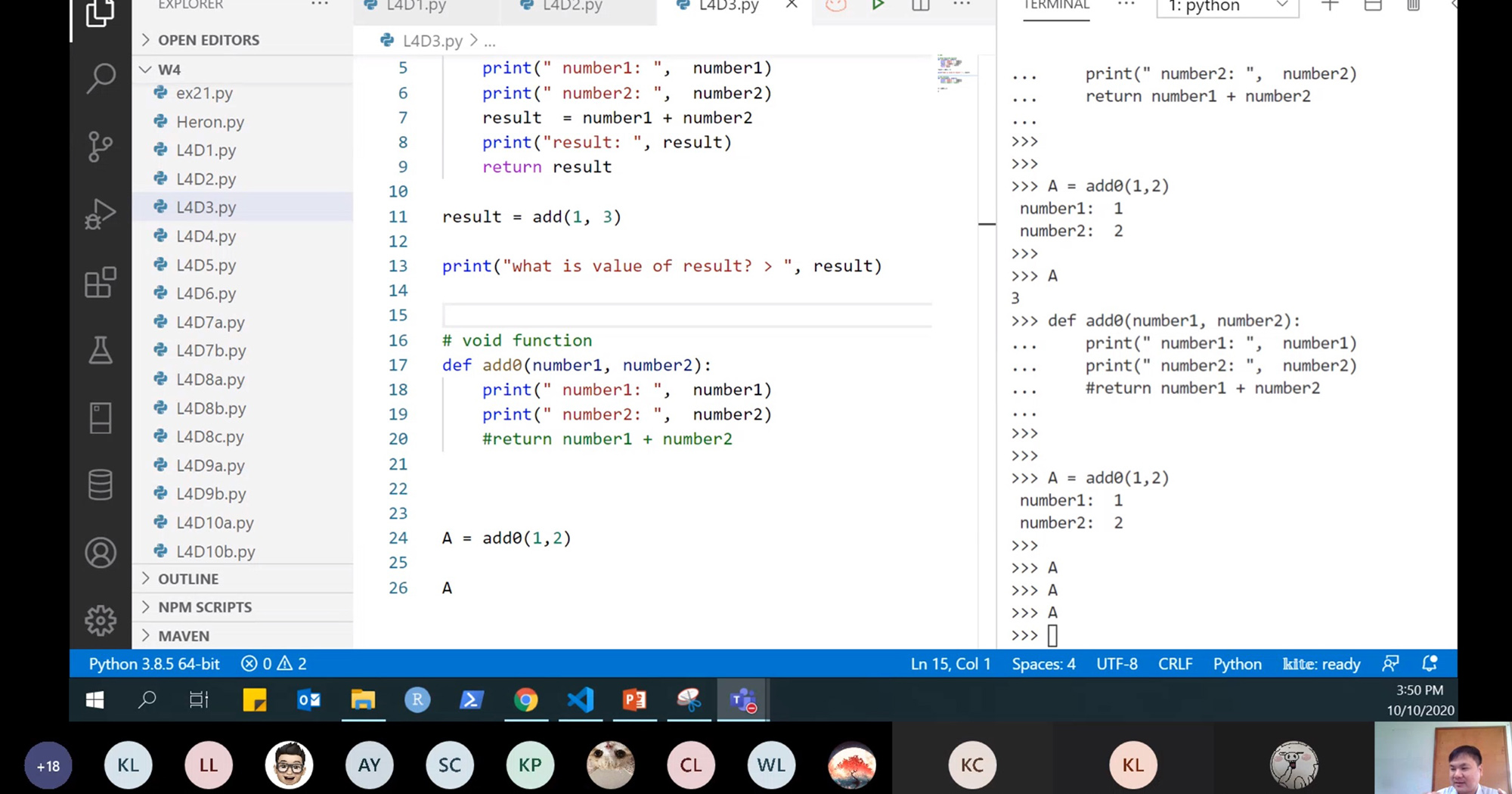 Python workshops for COMP MSc students | Department of Computing