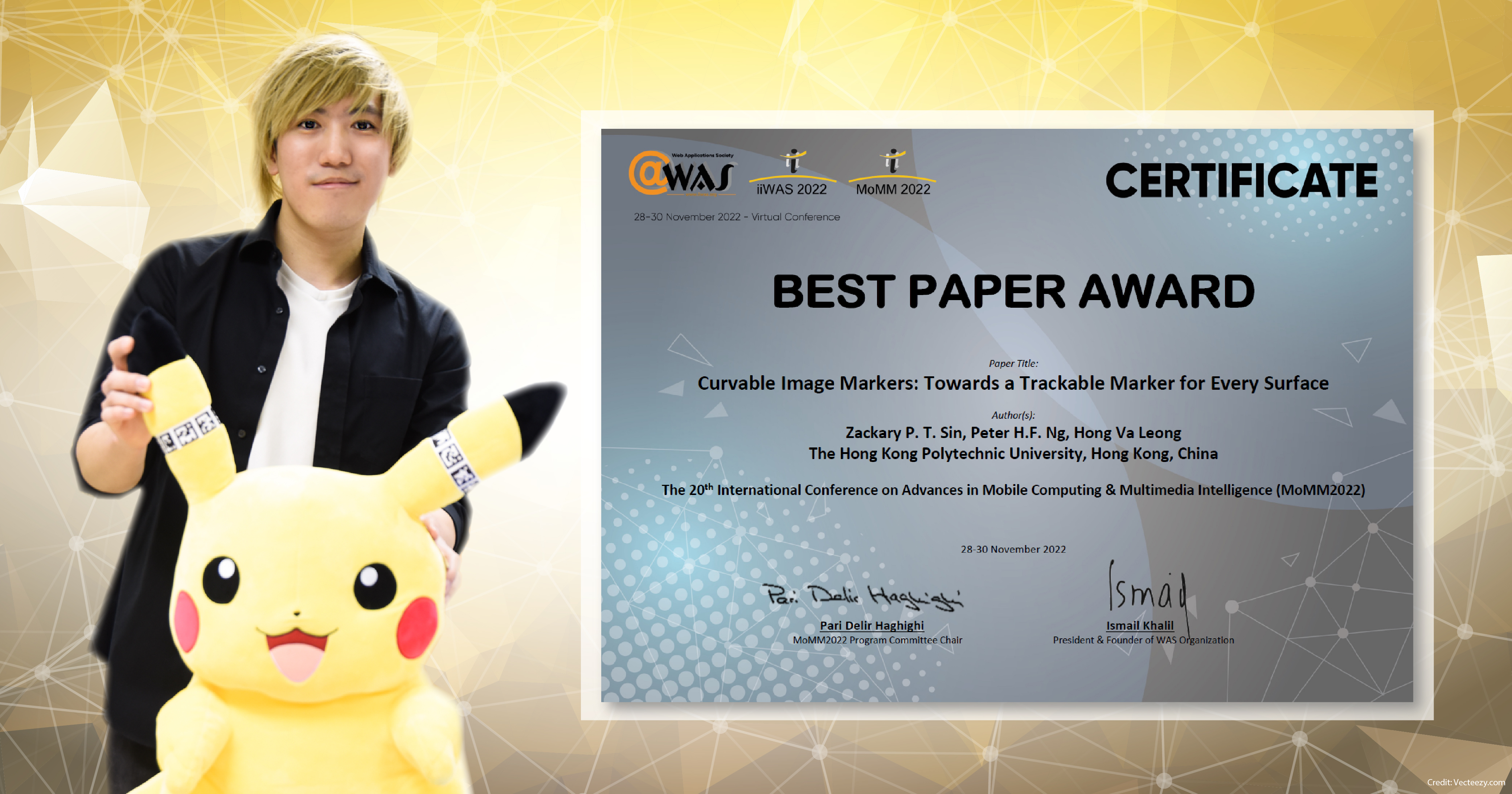 COMP PhD Candidate received the Best Paper Award at MoMM2022 ...