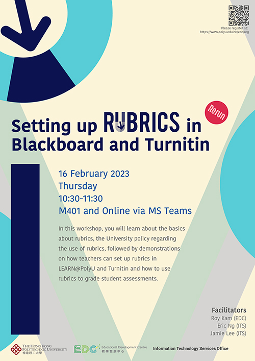 Setting up Rubrics in Blackboard and Turnitin (Re-run) | Educational ...