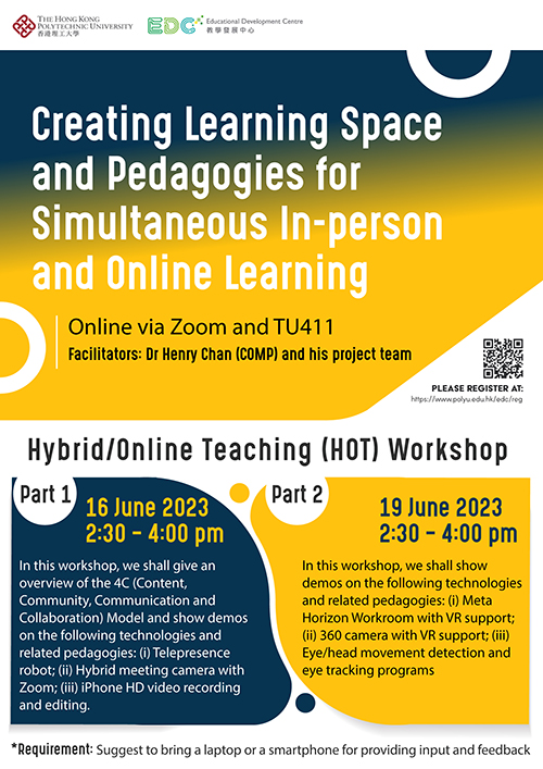 Creating Learning Space and Pedagogies for Simultaneous In-person and ...