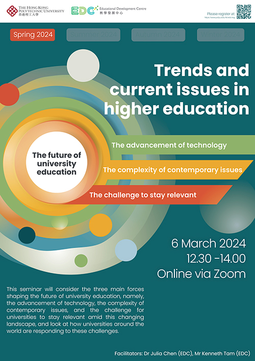 Trends and current issues in higher education (Spring 2024 ...