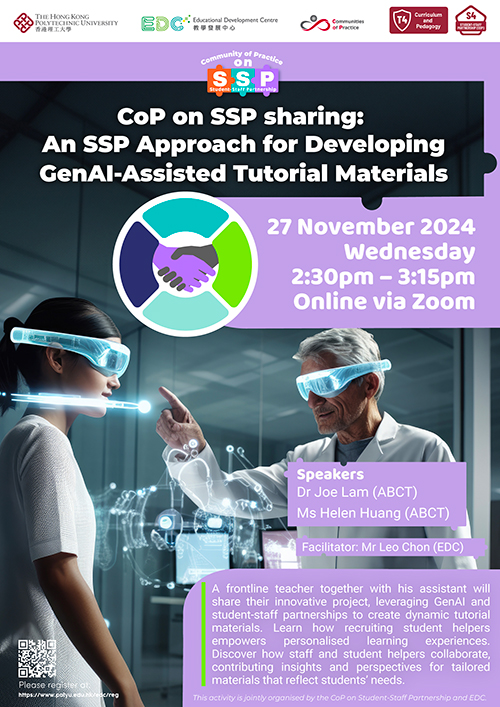 (CoP) CoP on SSP sharing: An SSP Approach for Developing GenAI-Assisted ...