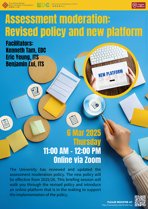Assessment moderation: Revised policy and new platform | Educational ...