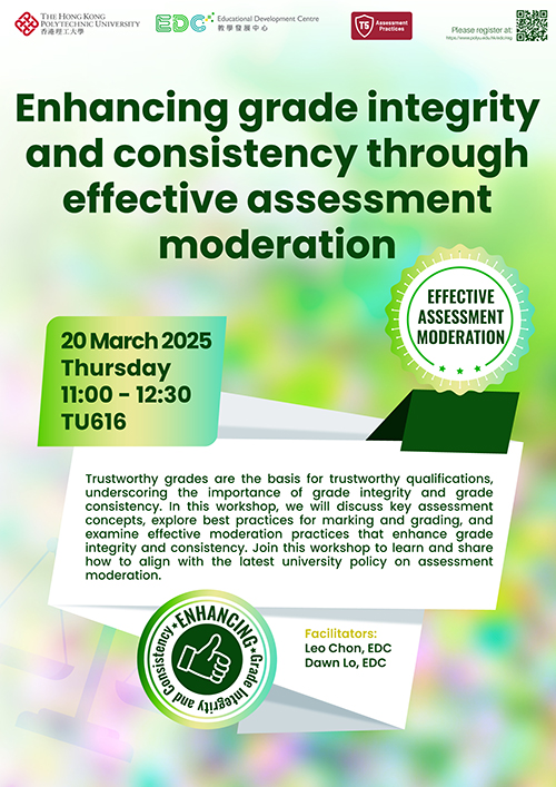 Enhancing grade integrity and consistency through effective assessment ...