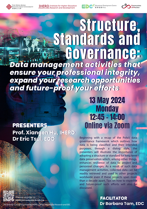 (CoP) Structure, Standards and Governance: Data management activities ...