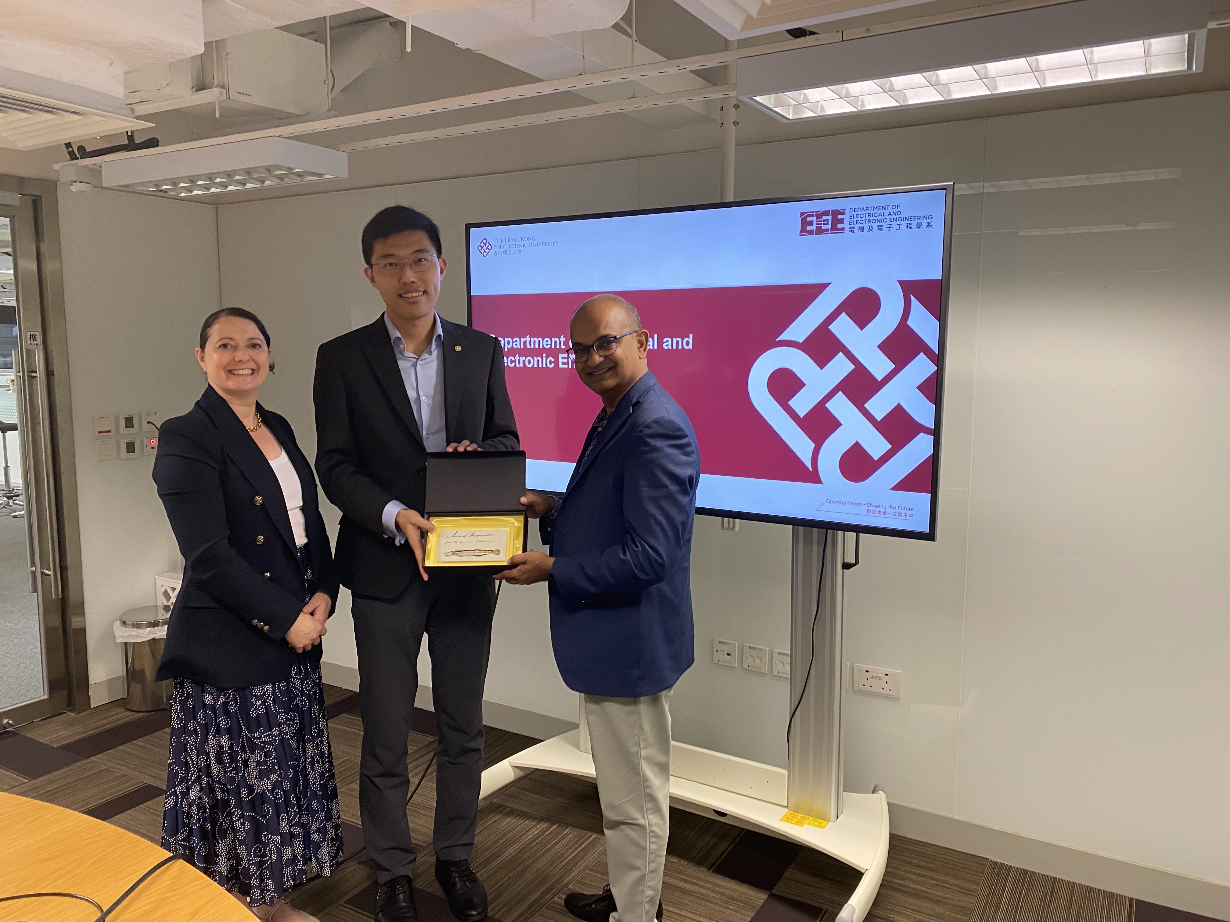IET President’s Visit to the Department | Department of Electrical and ...