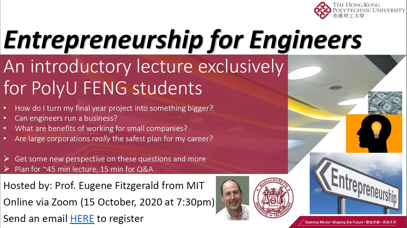 An introductory lecture exclusively for PolyU FENG students ...