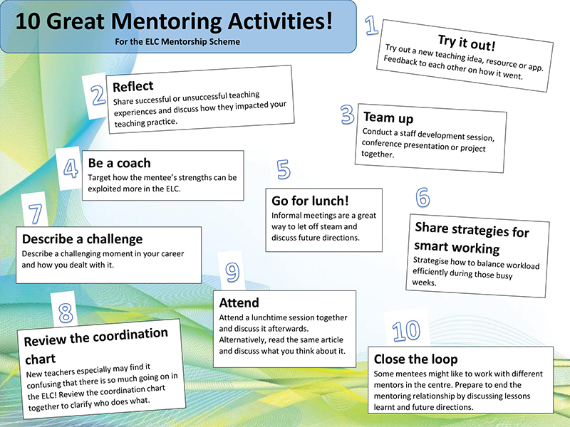 Mentorship Scheme | English Language Centre