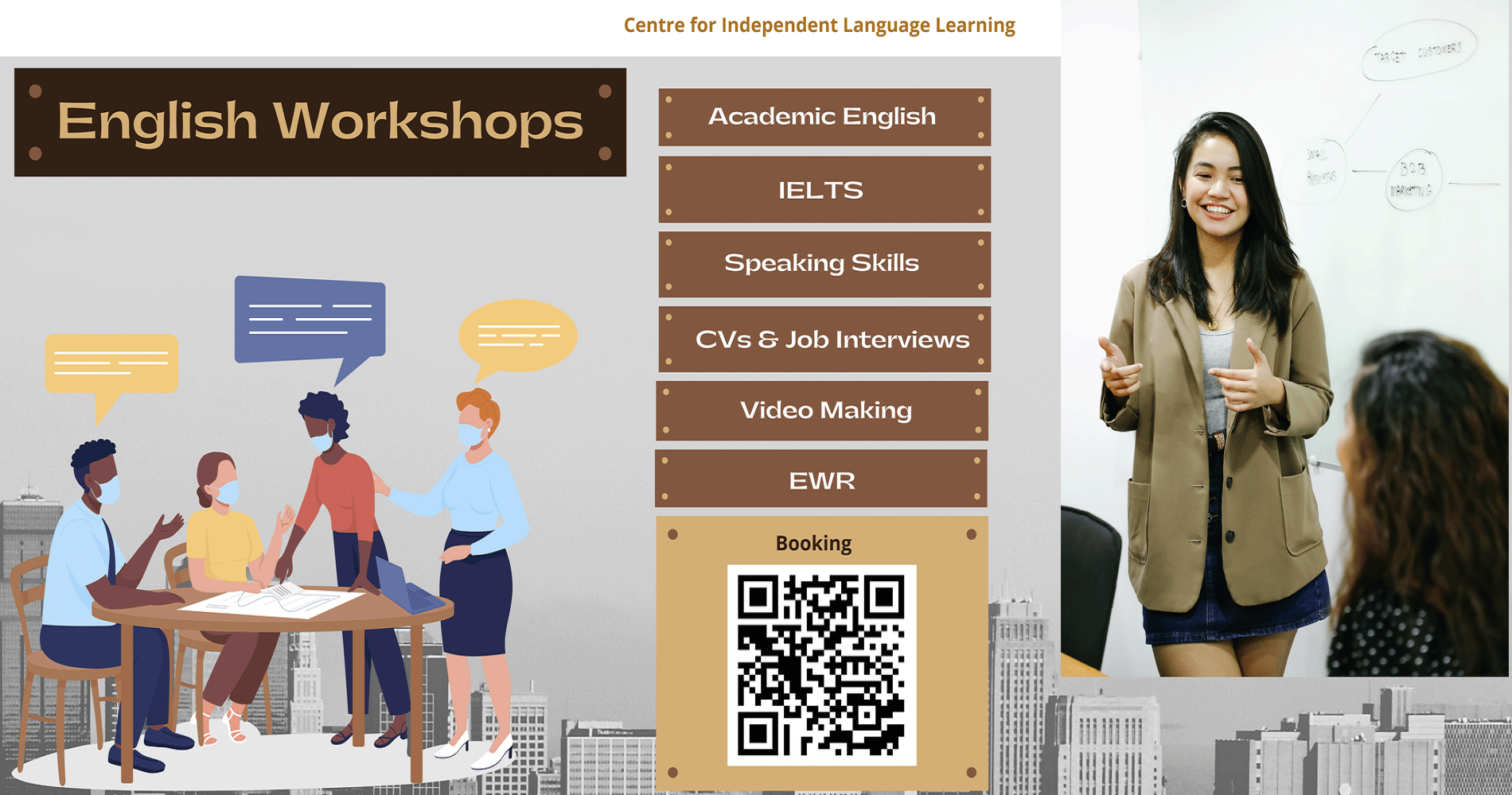 ELC CILL Workshops | English Language Centre