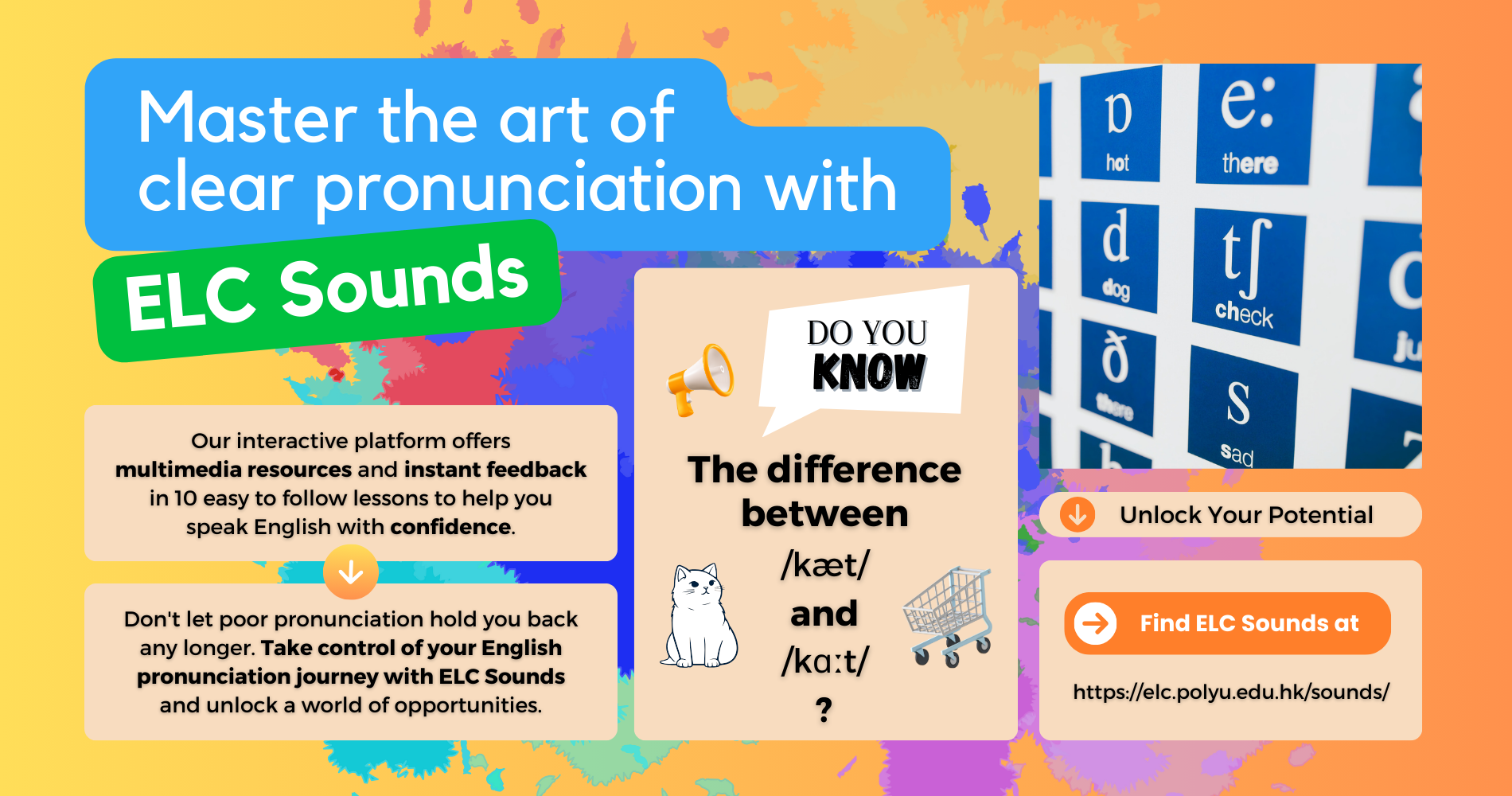 Speak Clearly with ELC "Sounds" | English Language Centre
