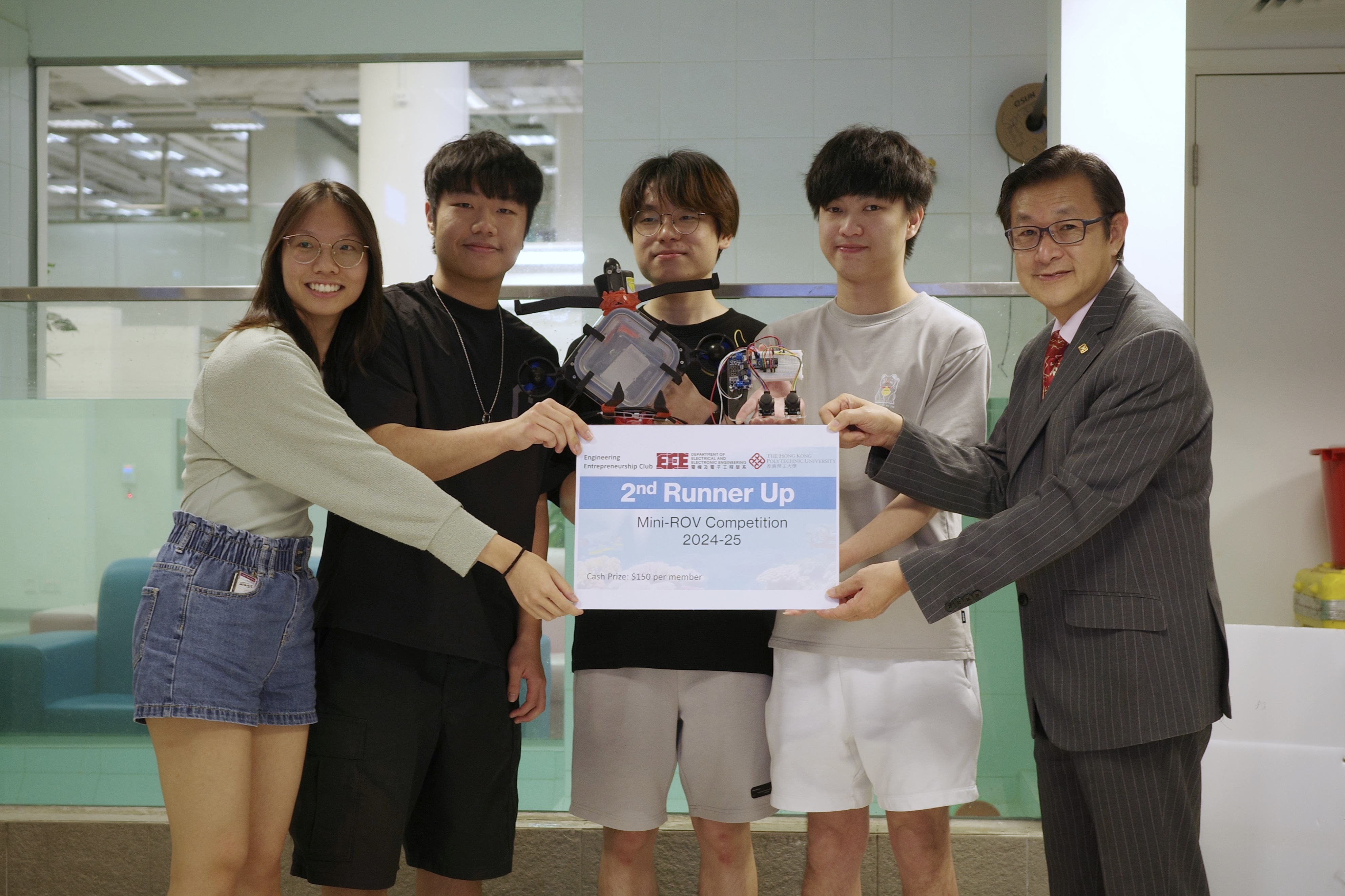 New Members Shine in Mini-ROV Competition | Engineering ...