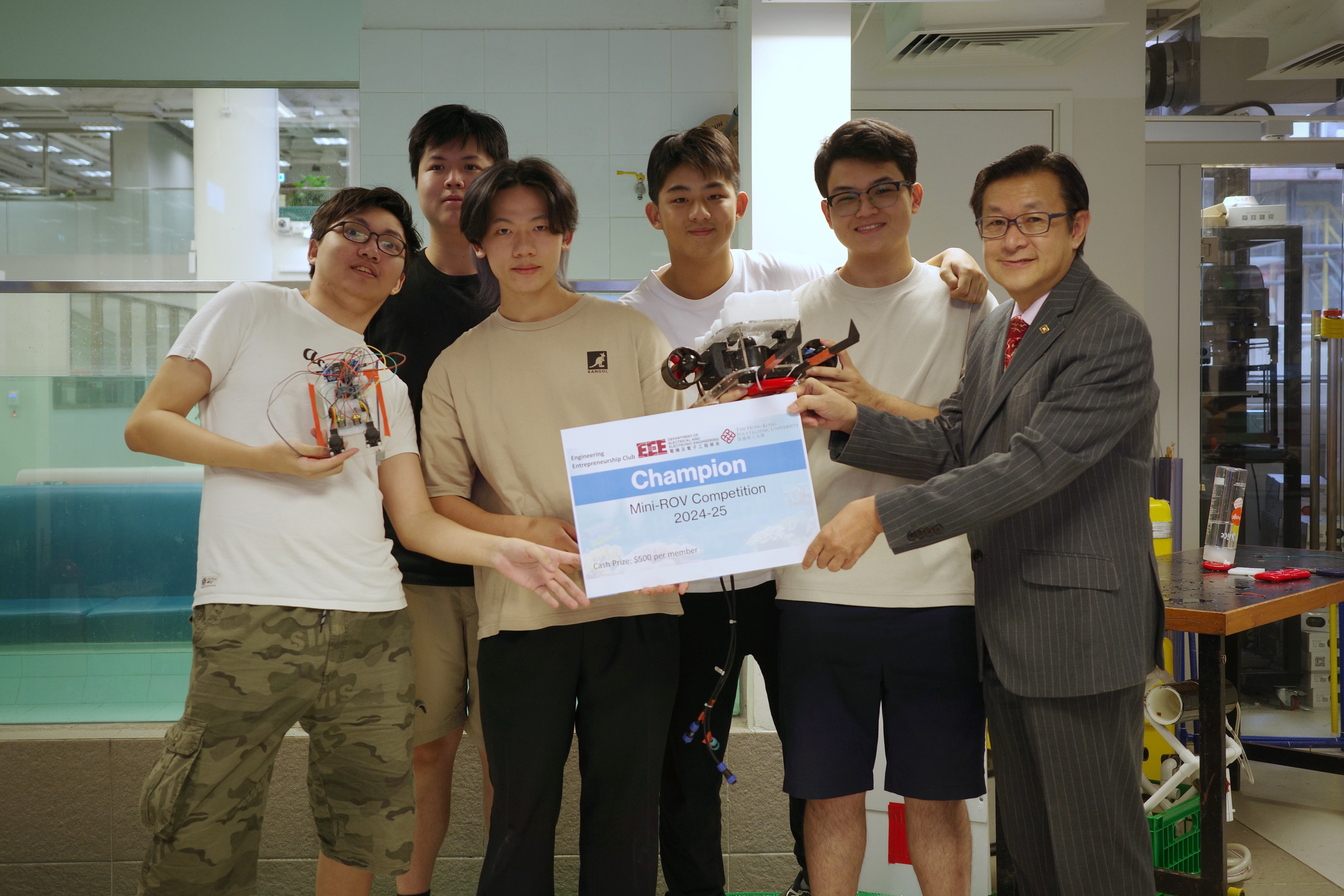 New Members Shine in Mini-ROV Competition | Engineering ...